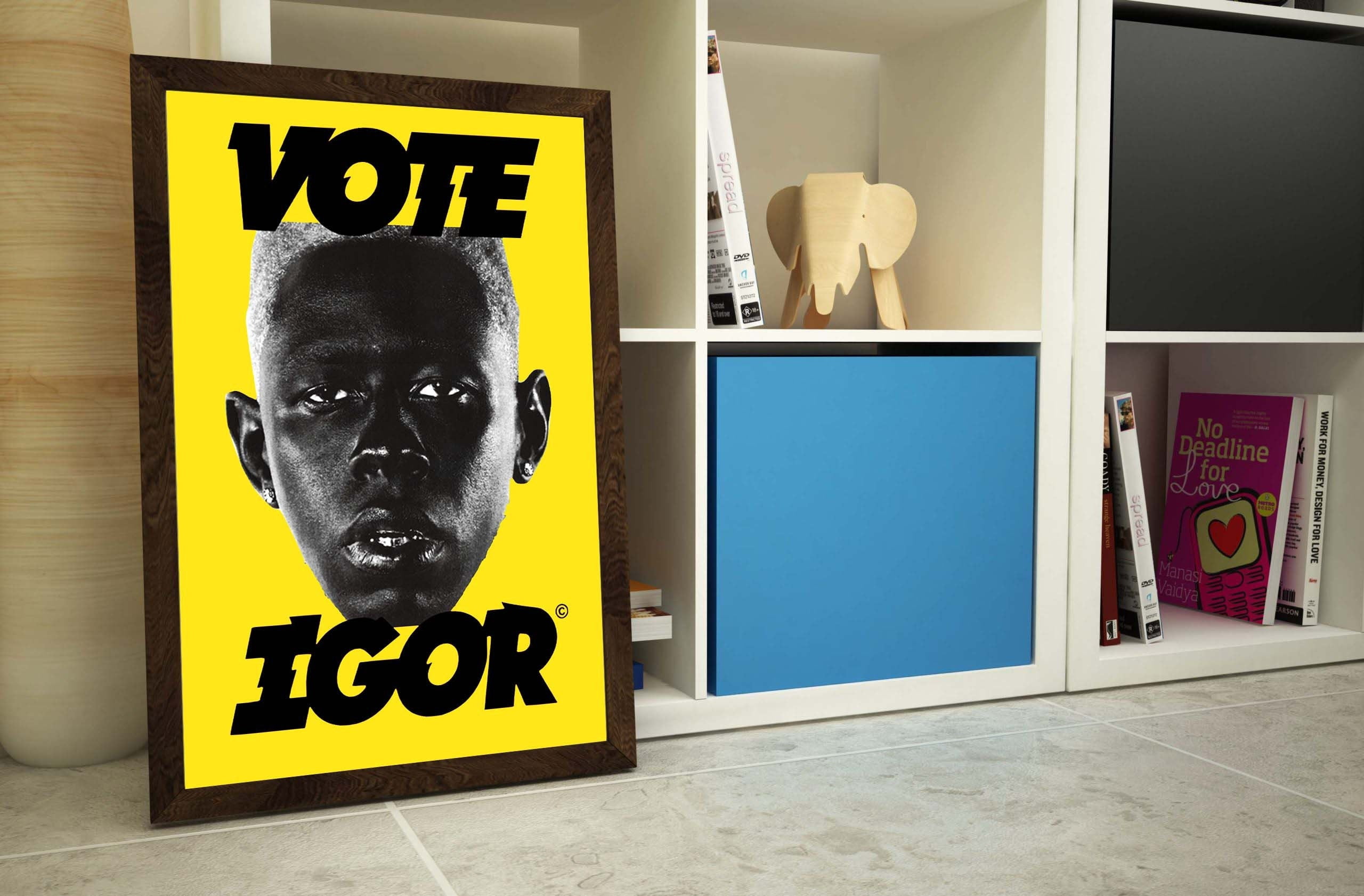 POSTER Vote Igor Poster, Tyler The Creator IGOR, Tyler The Creator ...