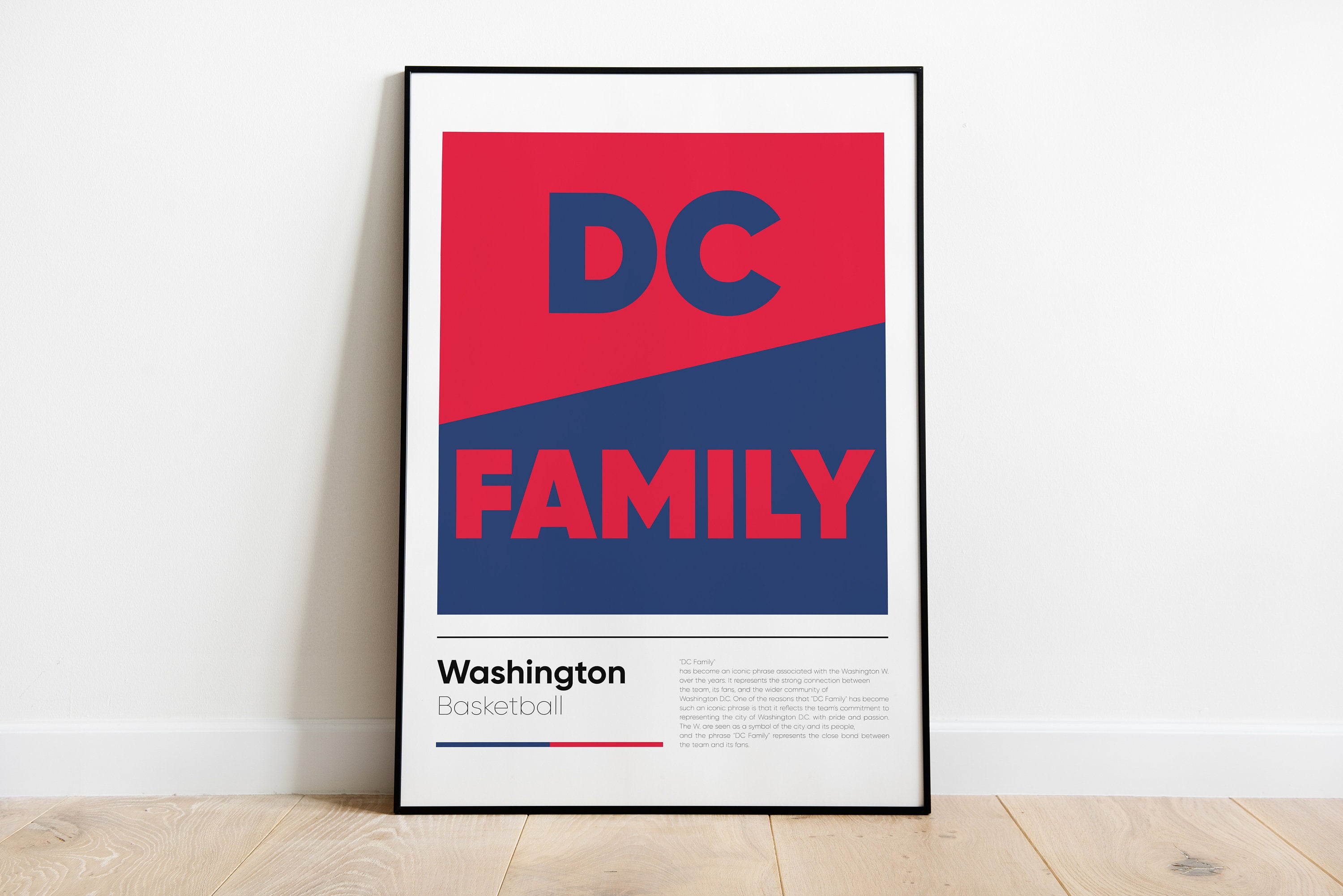 POSTER WASHINGTON WIZARDS poster, DC Family Nba Iconic Phrases Series ...