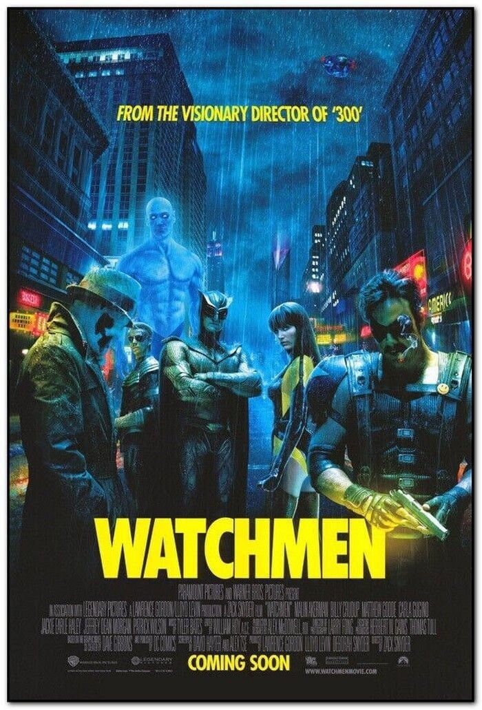 POSTER WATCHMEN - 2009 - Original 1-Sheet Movie Poster - International ...