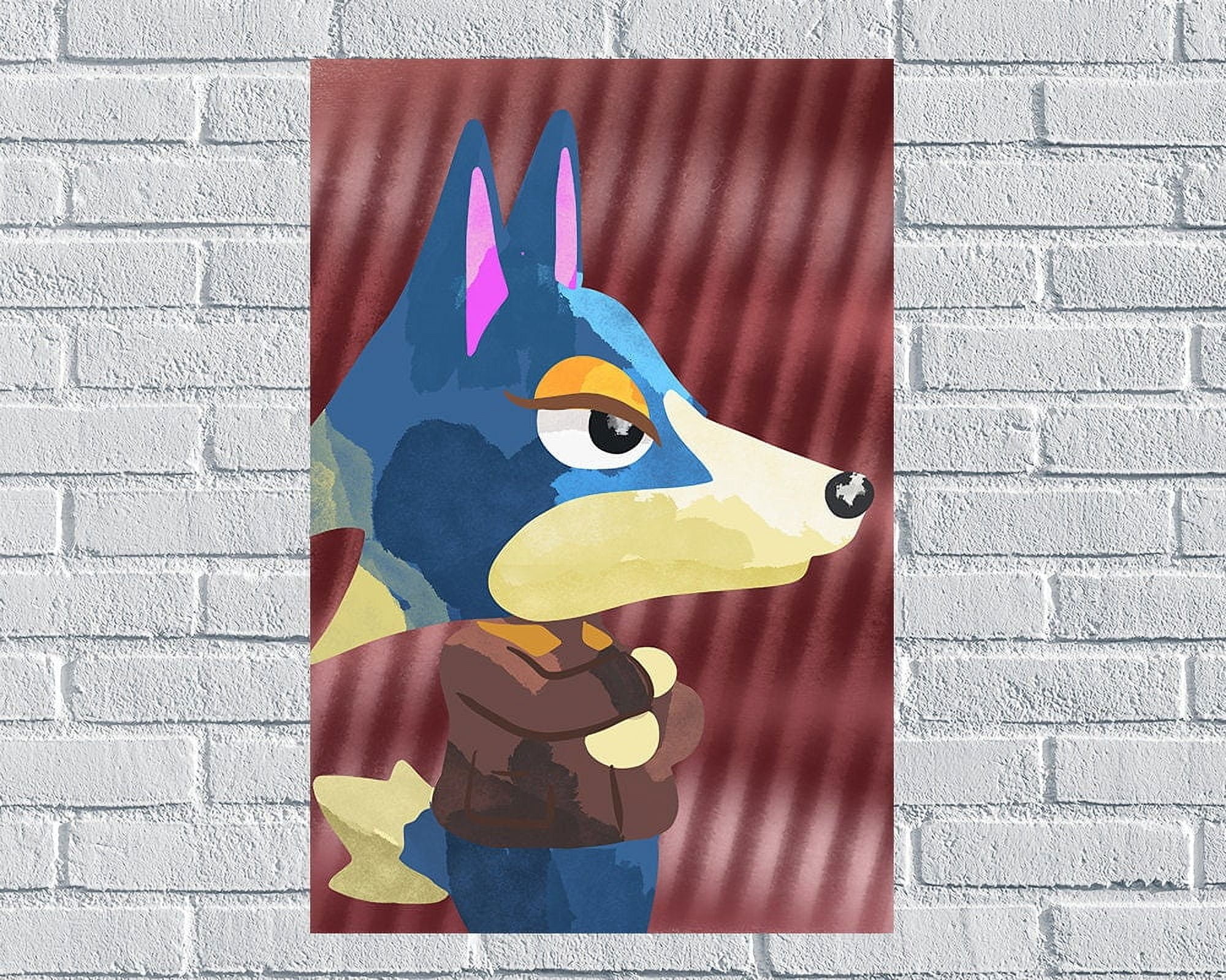 POSTER WOLFGANG Animal Crossing New Horizons Harv's Island Villager ...