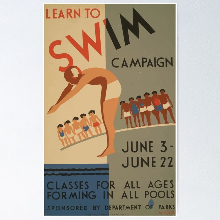 POSTER WPA United States Government Work Project Administration Poster ...