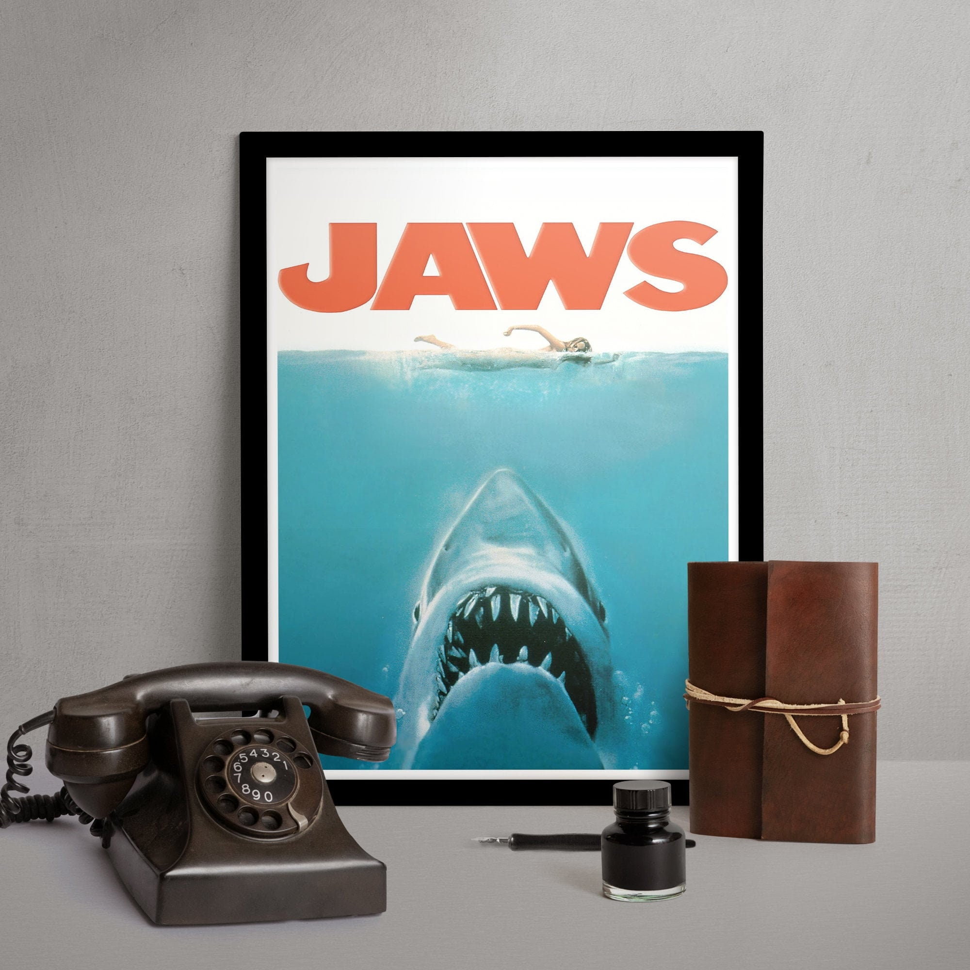 POSTER Wall Art, Jaws, Movie Poster, Film Print, Poster, Print, Film ...