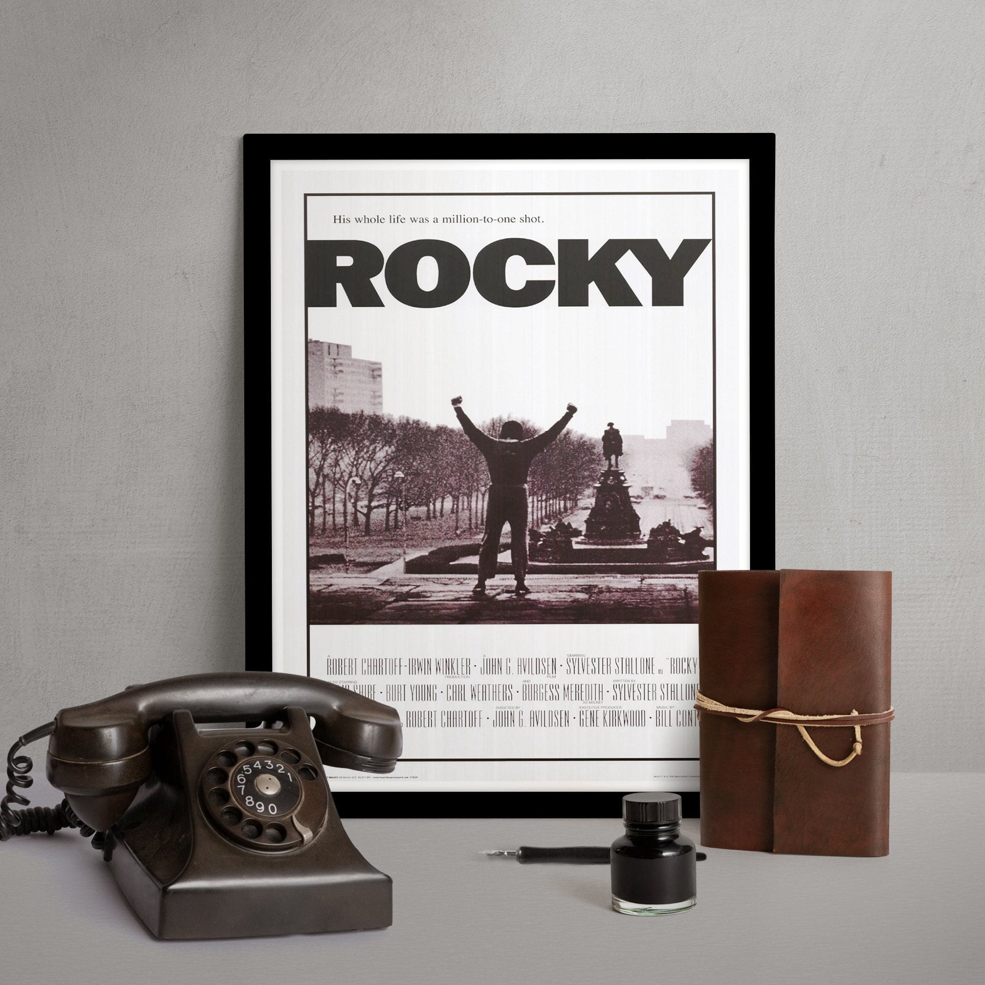 POSTER Wall Art, Rocky, Sylvester Stallone, Boxing, Movie Poster, Film ...