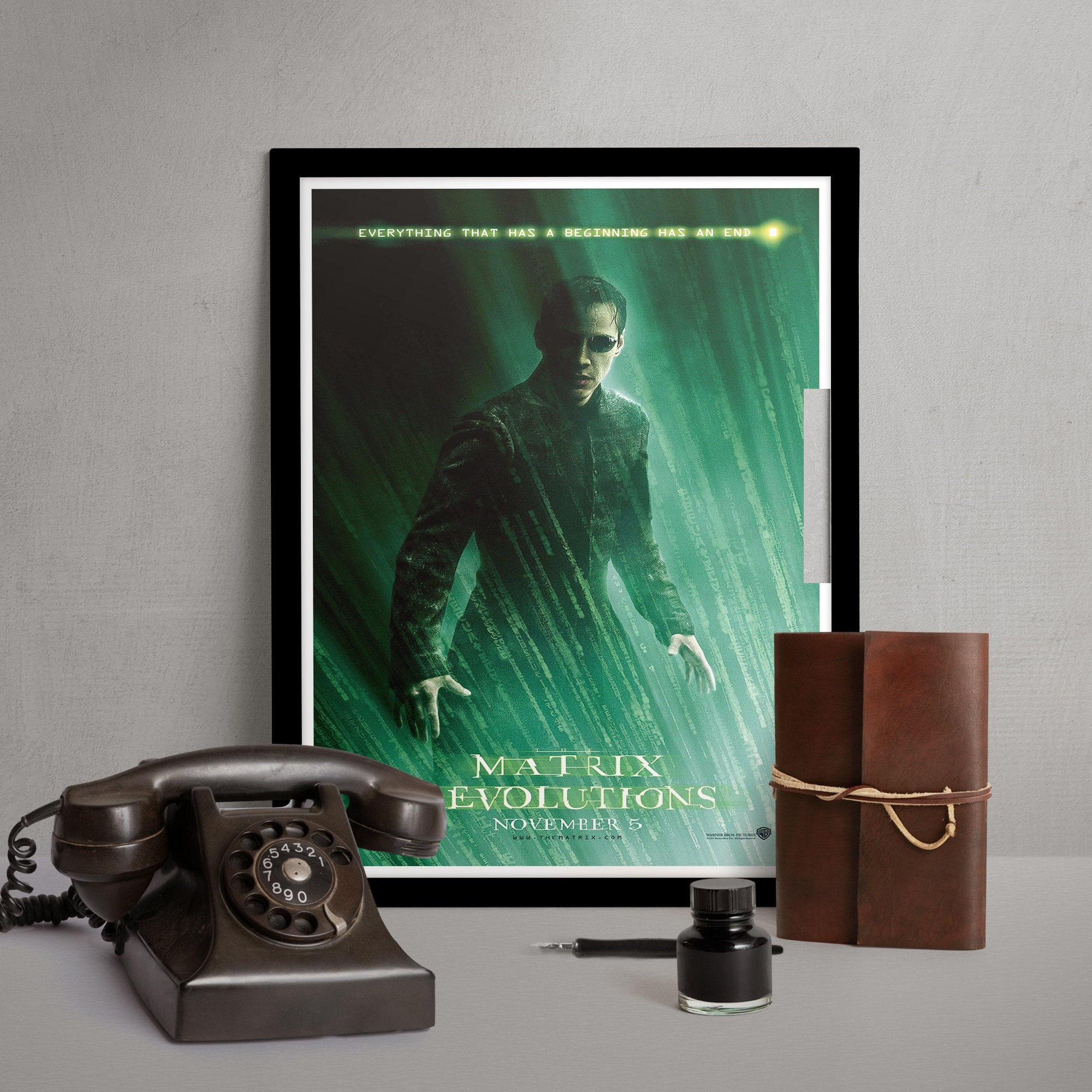 POSTER Wall Art, The Matrix Revolutions Poster, Movie Print, Home ...