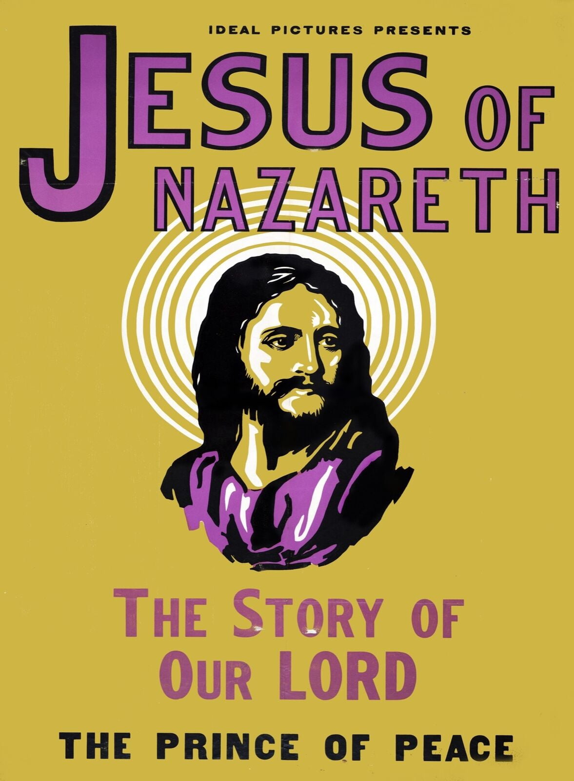 POSTER Wall Decor Poster.Home Room art dorm design.Jesus of Nazareth ...