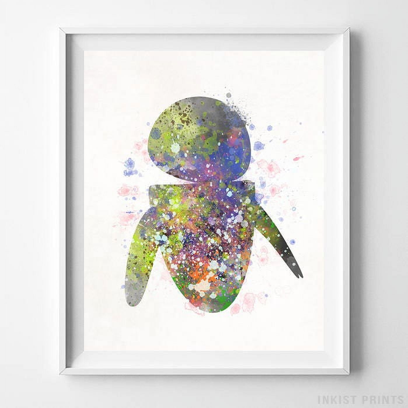 POSTER Wall E Poster, Wall-E Art, Wall E Print, Eve Print, Eva Print ...