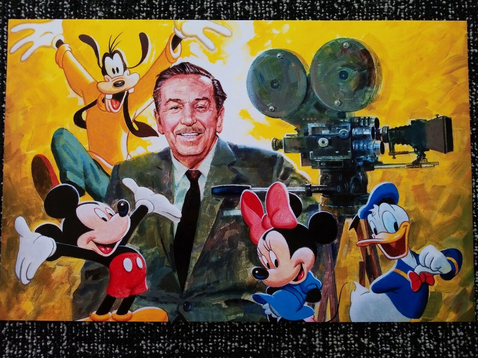 POSTER Walt Disney Mickey Minnie Donald Goofy Portrait Poster-24x36 ...