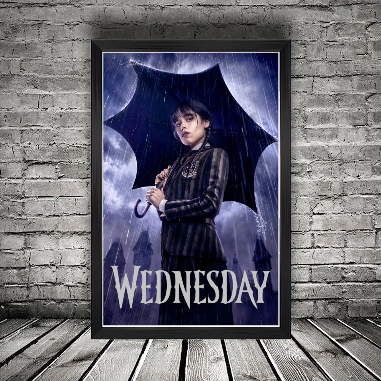 POSTER Wednesday (2022) TV Series Posters | The Addams Family | Wall ...