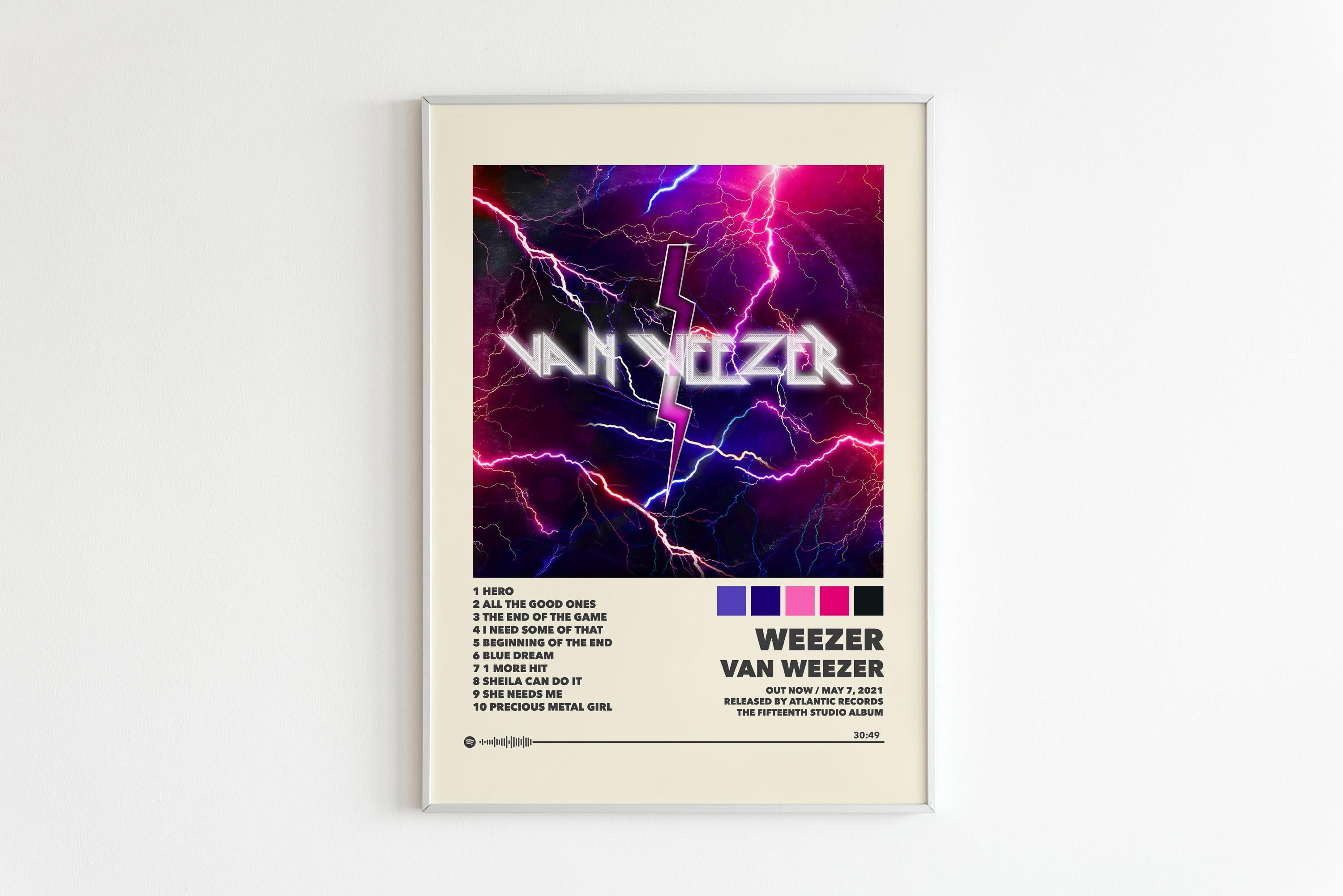 POSTER Weezer Posters / Van Weezer Poster / Album Cover Poster / Poster ...