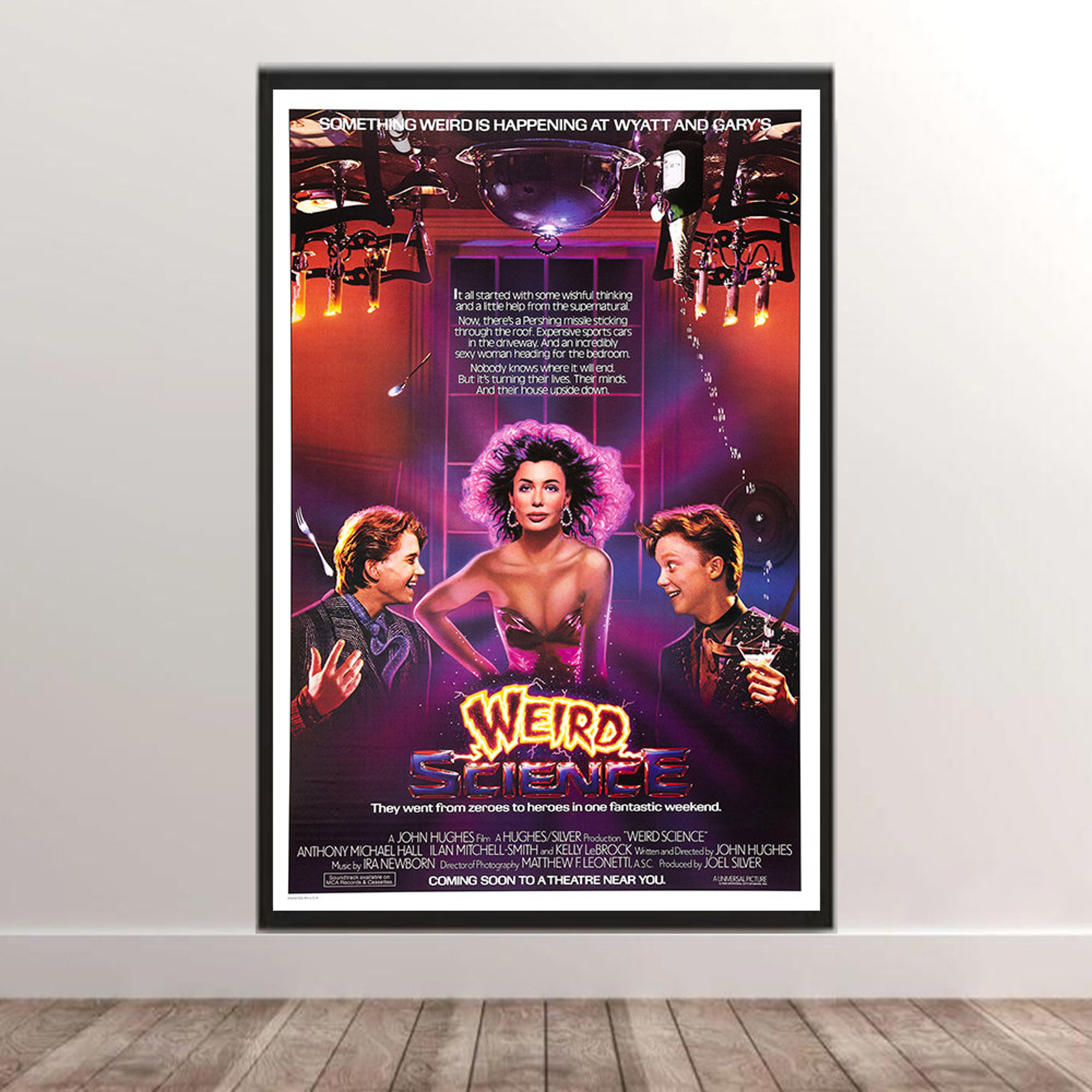 POSTER Weird Science 1985 Movie Poster Classic Film Poster Wall Decor ...