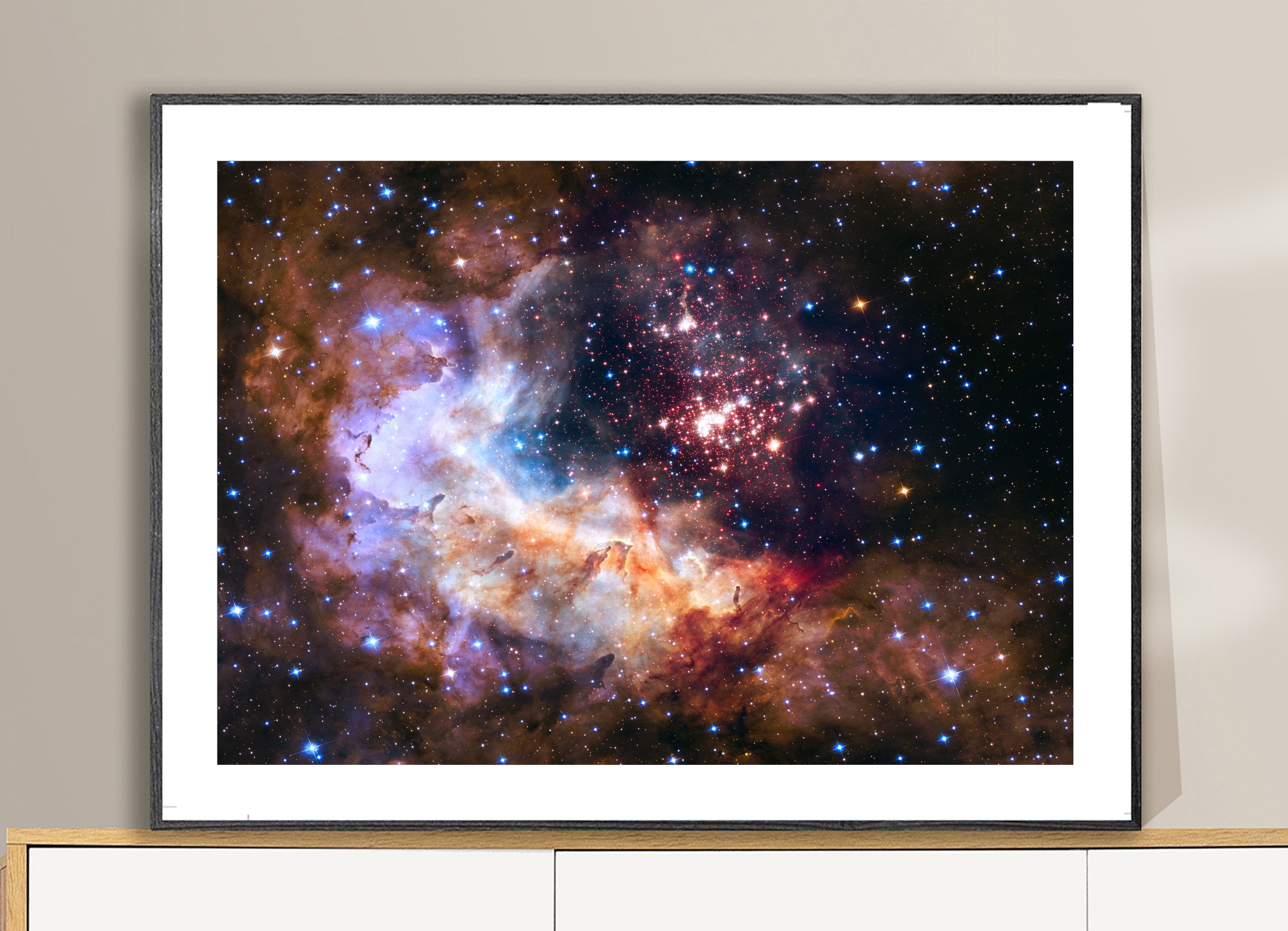 POSTER Westerlund 2 (Hubble), Space Posters, High-Resolution, Sci-Fi ...
