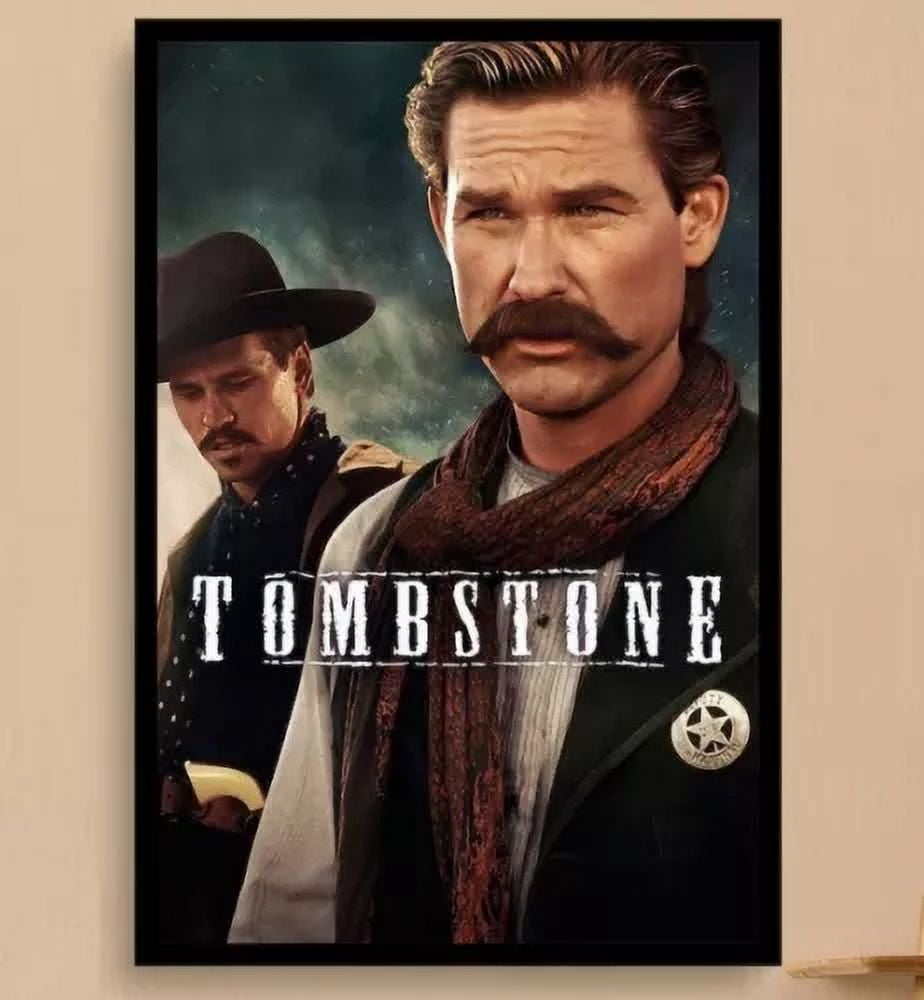 POSTER Western Classic Poster, Tombstone-Inspired Artwork, Rustic Wall ...