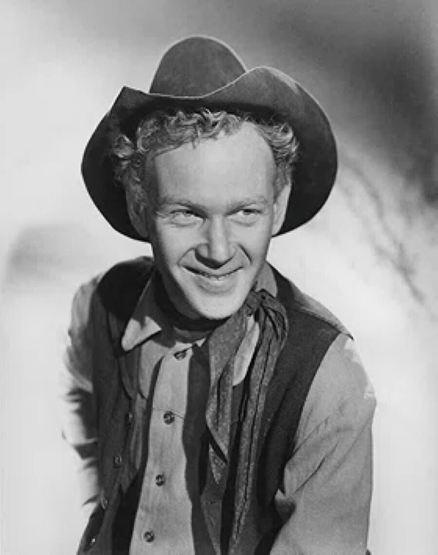 POSTER Western Harry Carey Jr TV Studio Photo Print Vintage Movie Poster-24x36-UNFRAMED ...