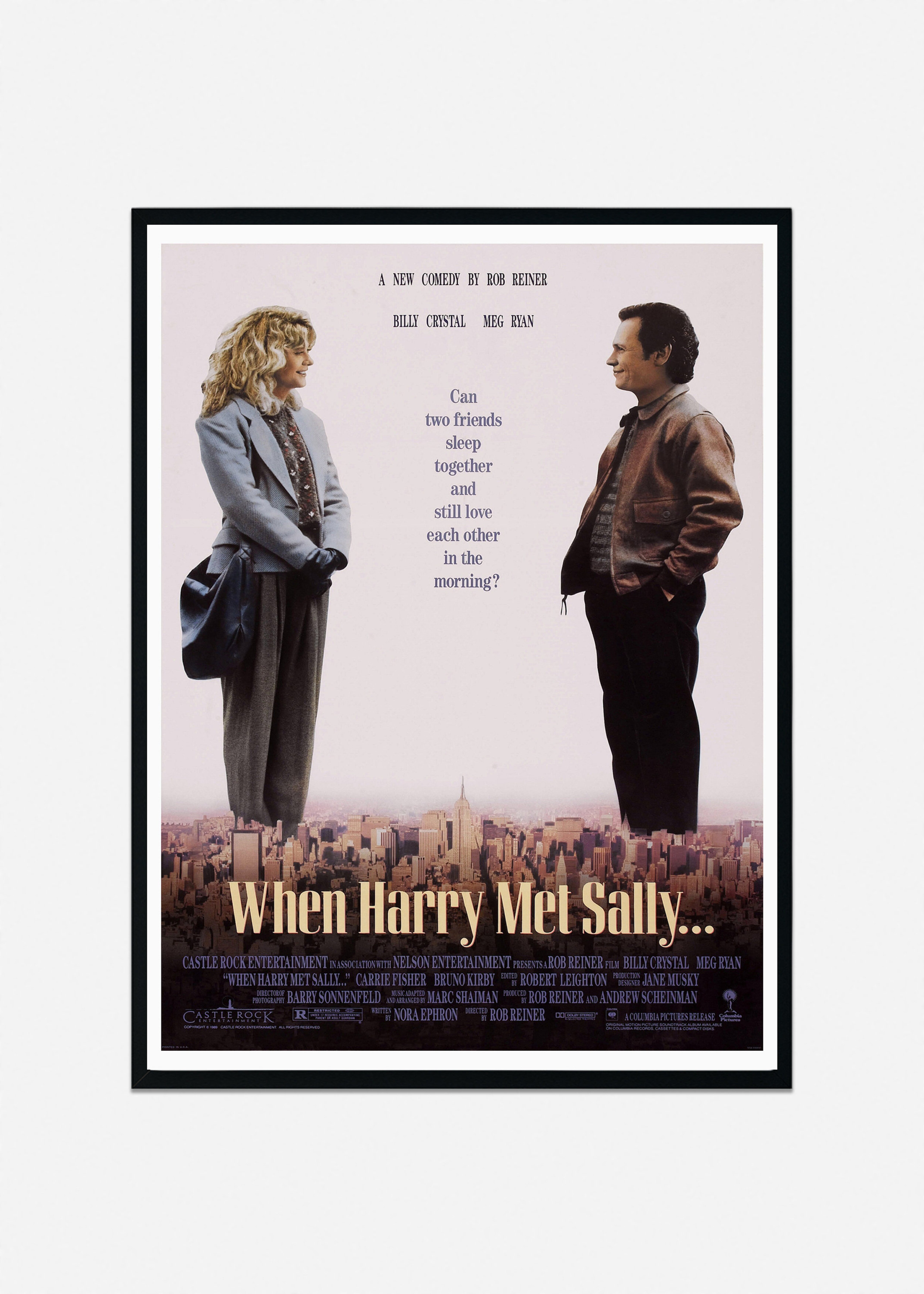 POSTER When Harry Met Sally Movie Poster-UNFRAMED - Walmart.com