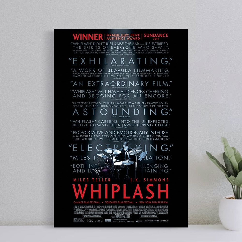 POSTER Whiplash film Classic Movie Poster, Wall Art Film Print, Art ...