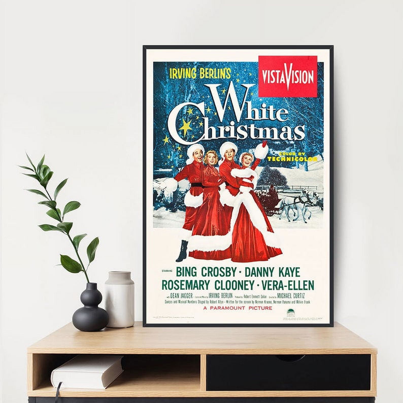 POSTER White Christmas 1954 Moive Poster Wall Room Decor Borderless ...
