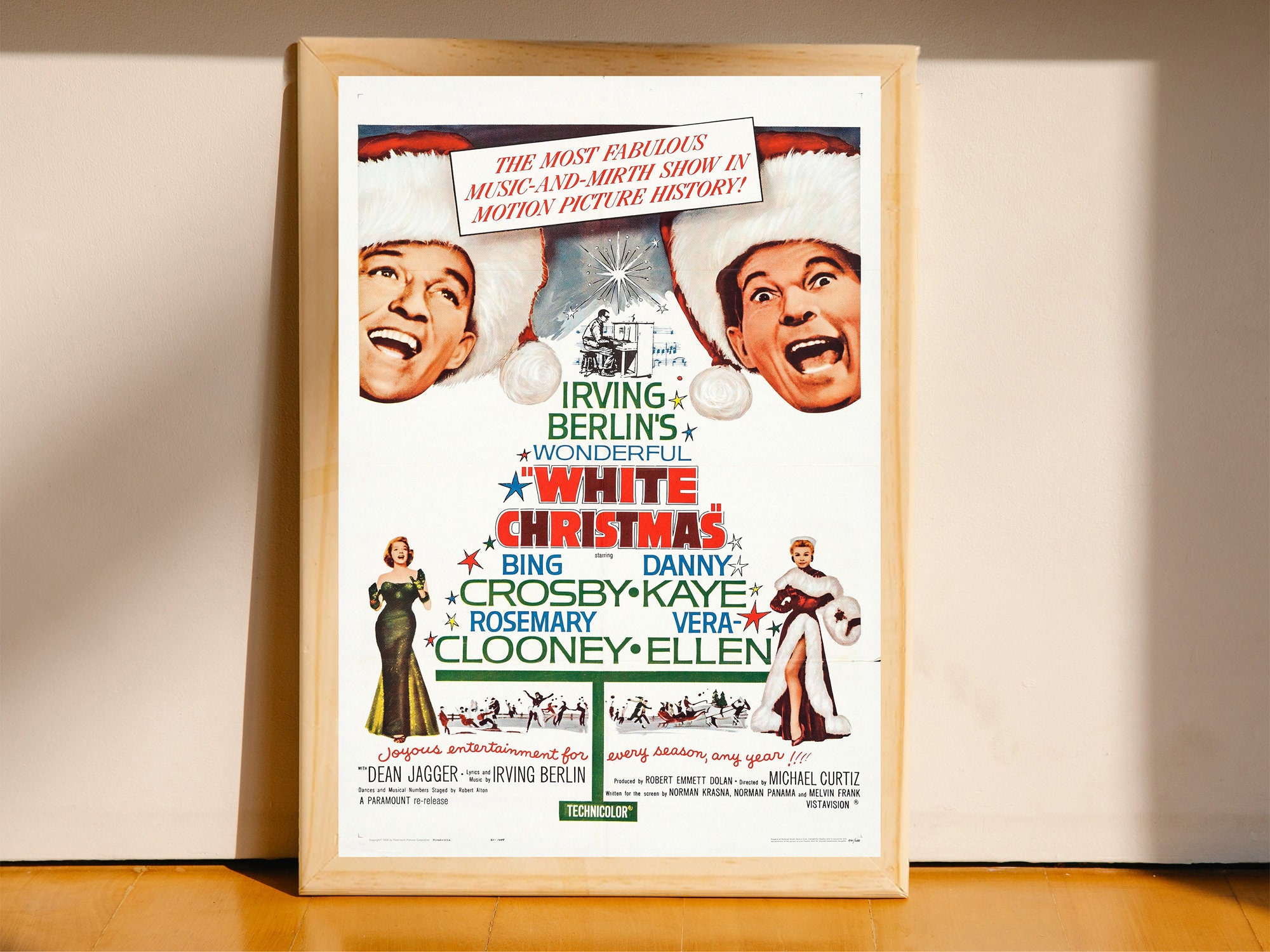 POSTER White Christmas Movie posters|poster collectibles|Poster |house ...