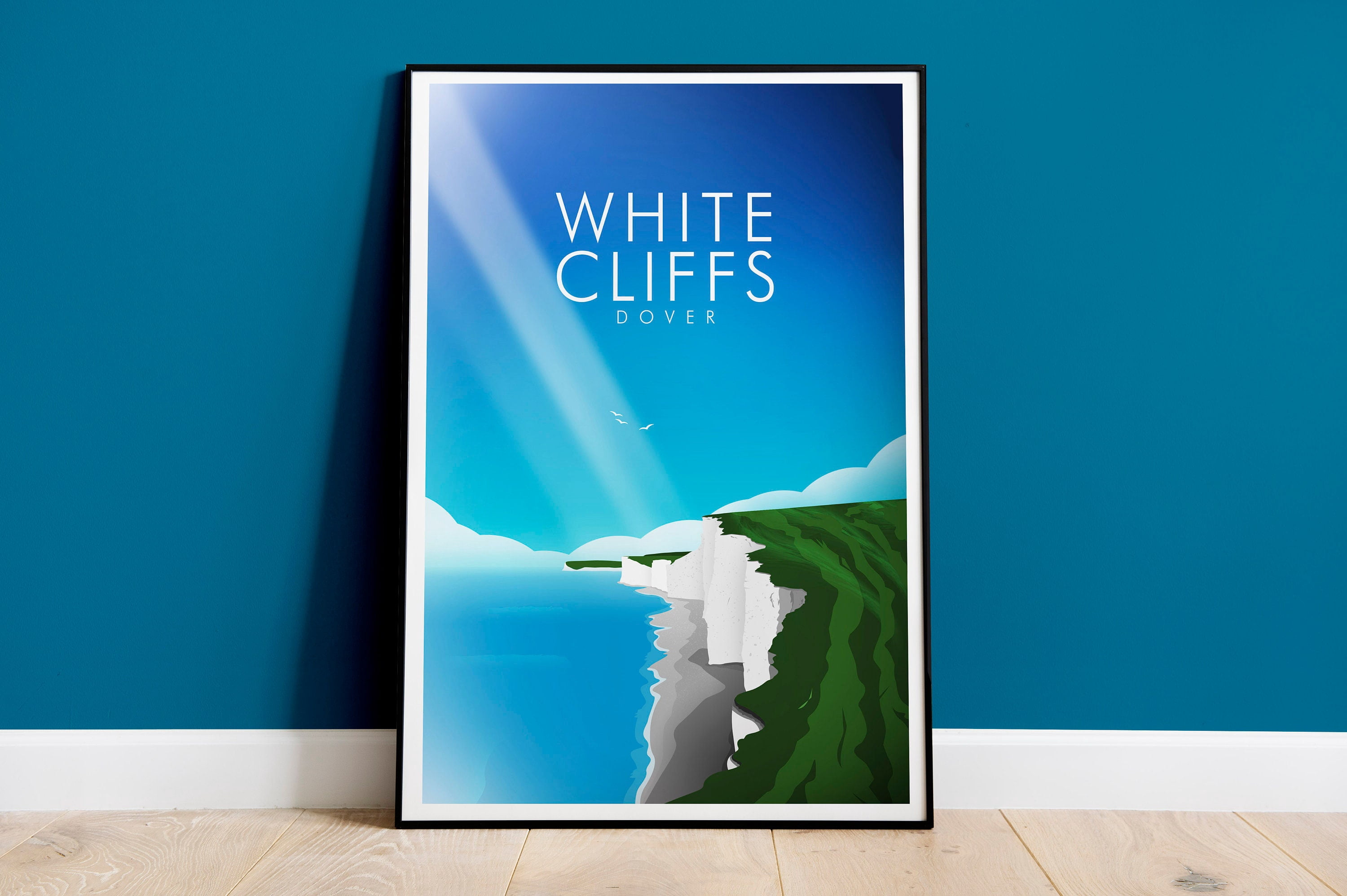 POSTER White Cliffs of Dover Print-UNFRAMED - Walmart.com