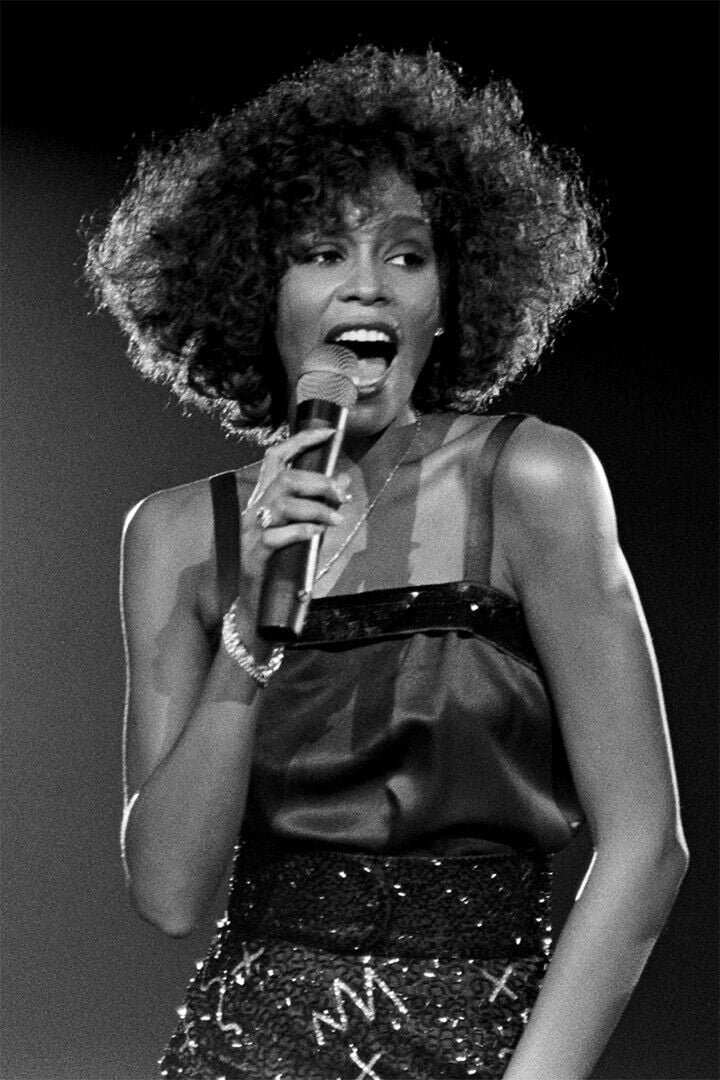 POSTER Whitney Houston Award Winning Musician Artist Wall Art Home ...