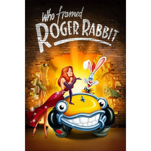 POSTER Who Framed Roger Rabbit Movie Poster Sign [B] Bob Hoskins-16x24 ...