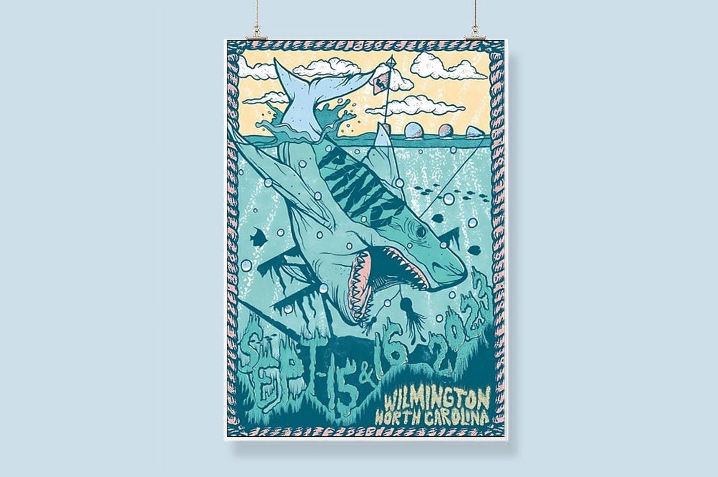 POSTER Widespread Panic In Wilmington Nc Sept 15 2023 Poster-UNFRAMED ...