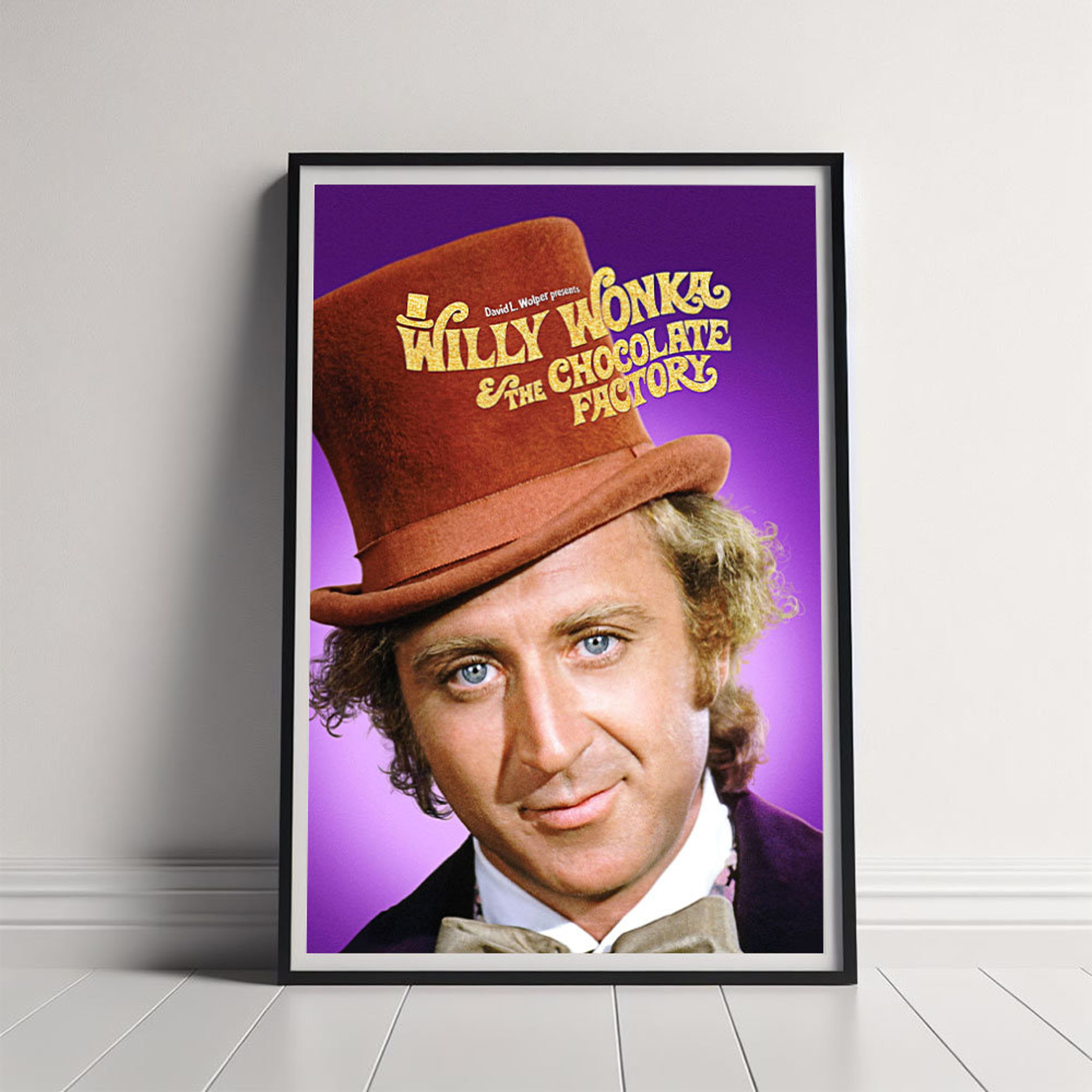 POSTER Willy Wonka and Chocolate Factory Movie Poster, Poster Printing ...