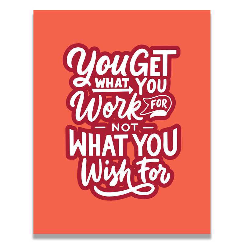 POSTER Wish It Motivational Focus Success Quotes Poster-24x36-UNFRAMED ...