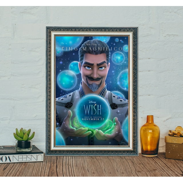 POSTER Wish Movie Poster, Wish (2023) Movie Poster, Classic Cloth ...
