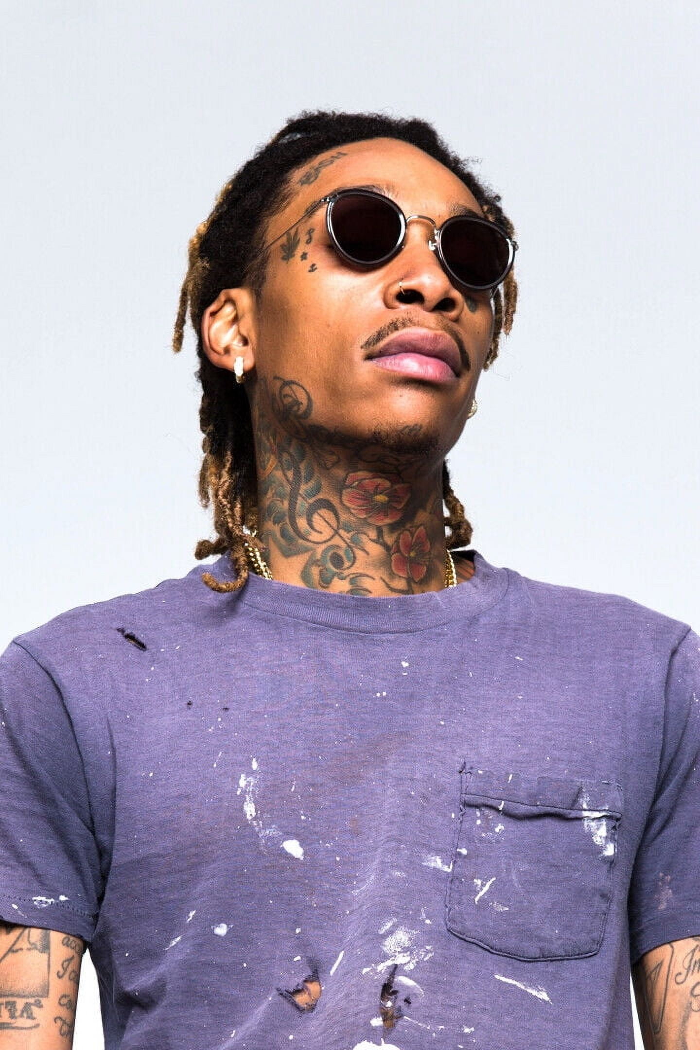 POSTER Wiz Khalifa Rapper Hip Hop Trap Celebrity Art Wall Room Poster ...