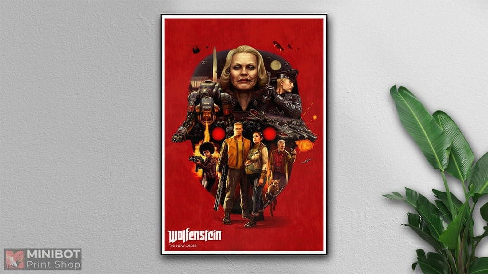 POSTER Wolfenstein The New Order Video Game Poster-UNFRAMED - Walmart.com