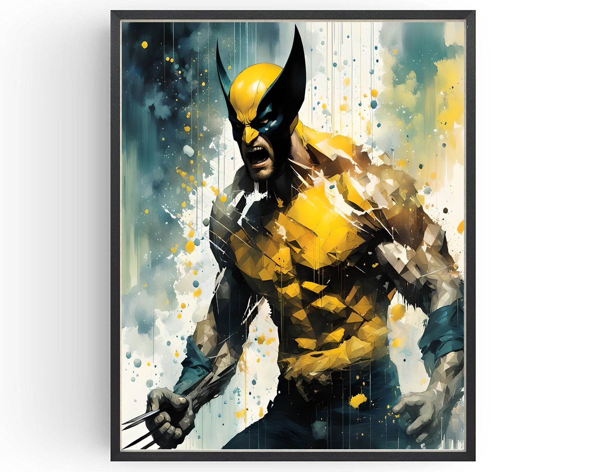 POSTER Wolverine Poster Hugh Jackman Wall Art Marvel Films X-Men Movie ...