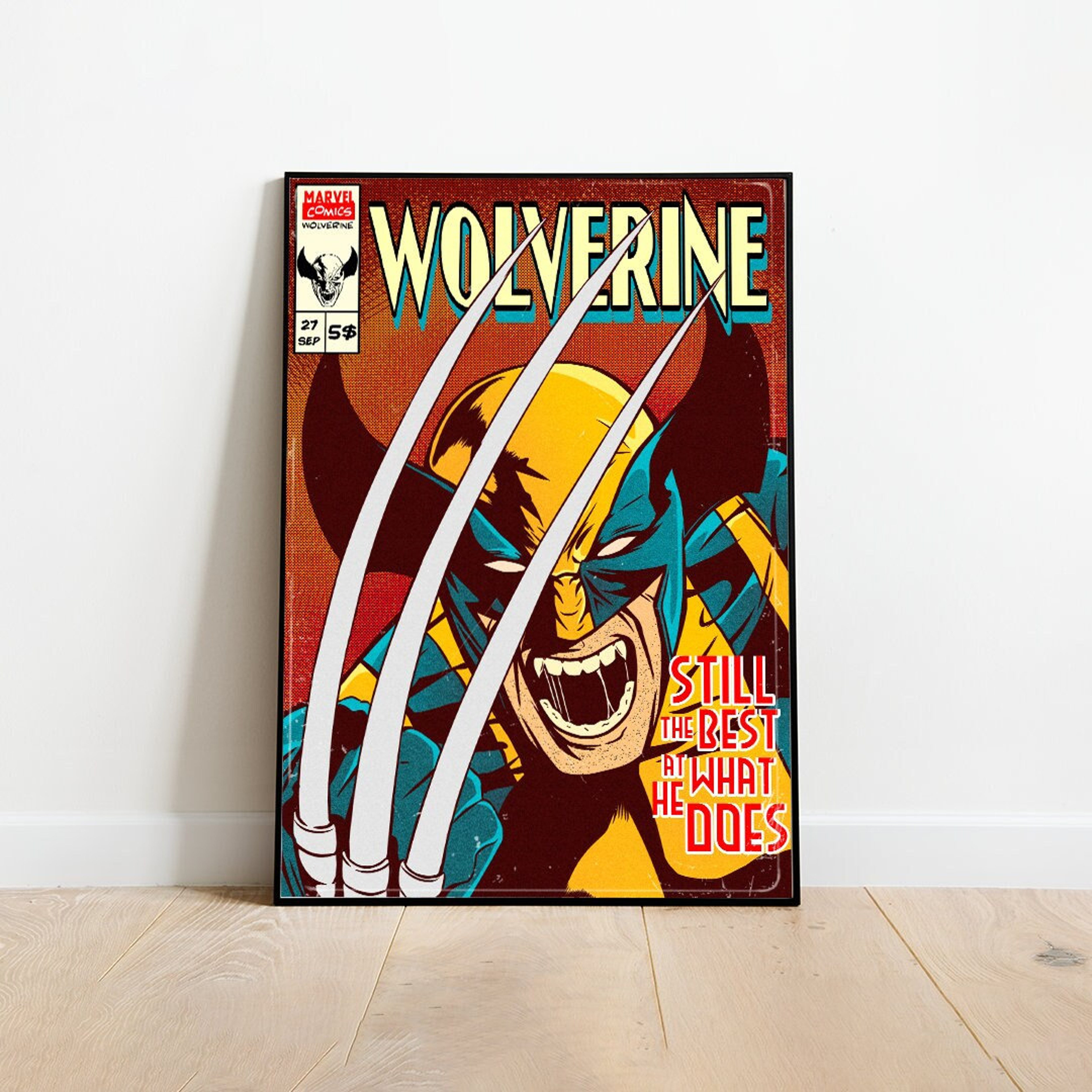 POSTER Wolverine Poster, X Men Poster, Avengers Poster, Superhero ...
