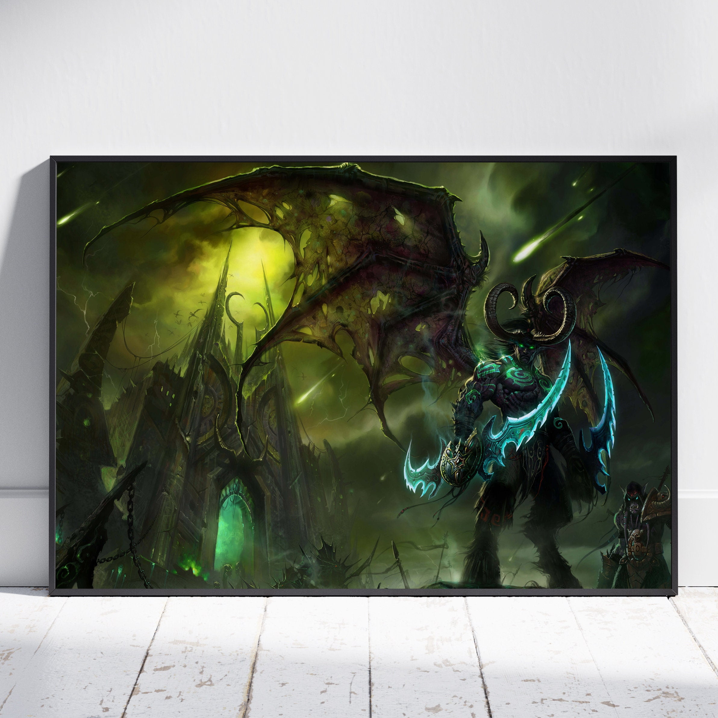 POSTER World of Warcraft Poster, The Burning Crusade Wall Art, Fine Art ...