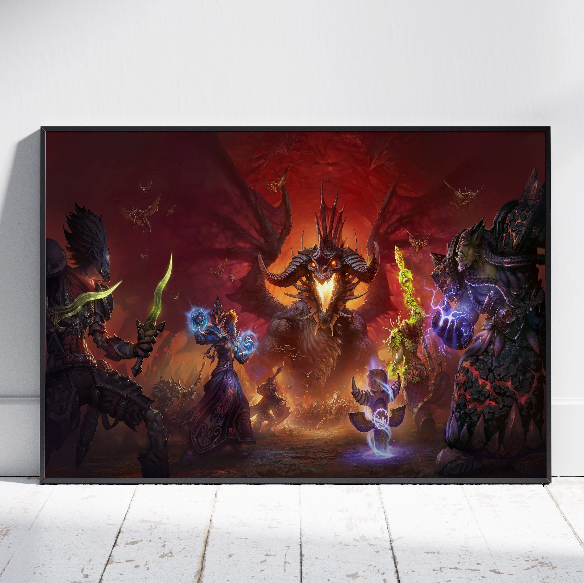 POSTER World of Warcraft Poster, Wrath of the Lich King Wall Art, Fine ...