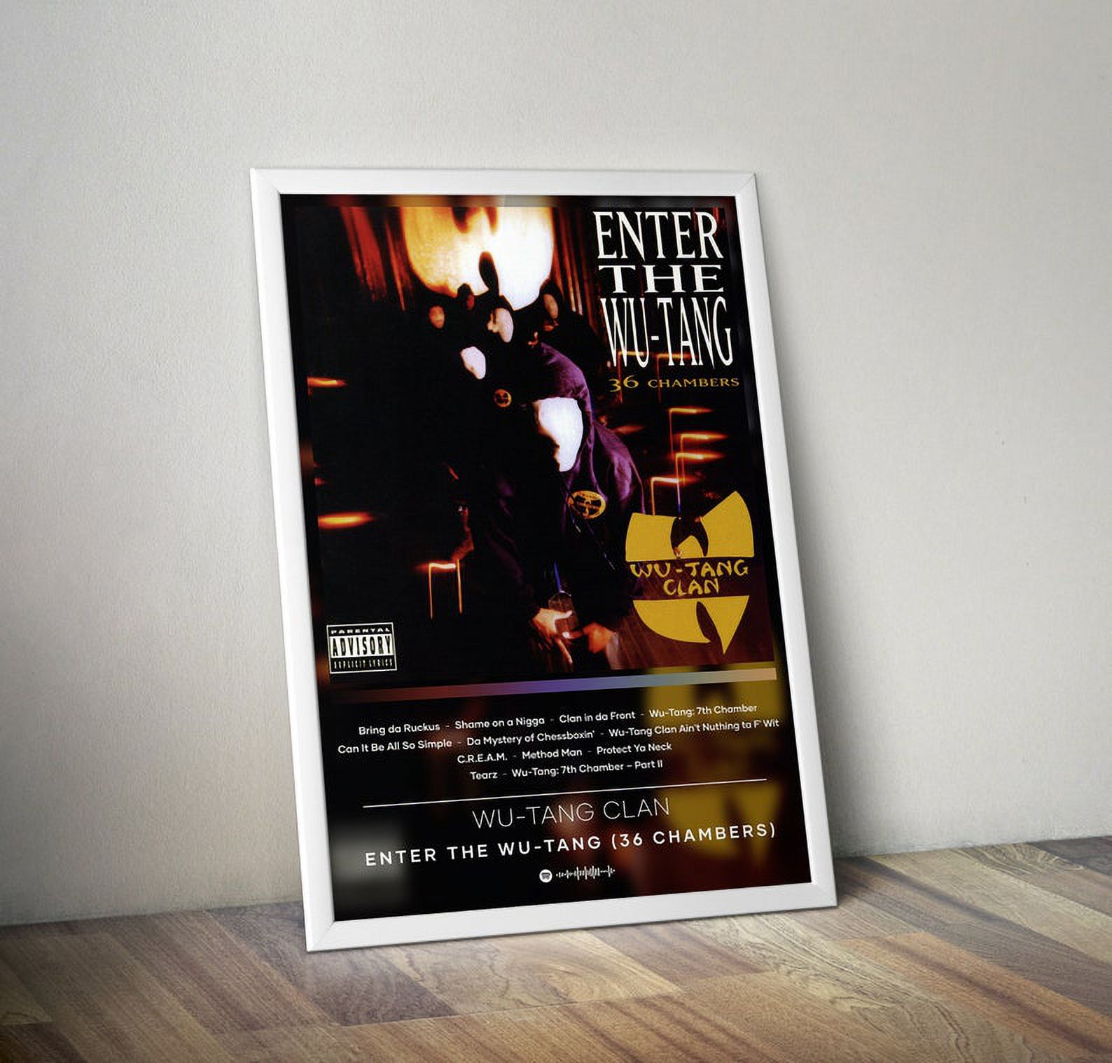 POSTER Wu-Tang Clan Poster Print | Enter the Wu-Tang (36 Chambers ...