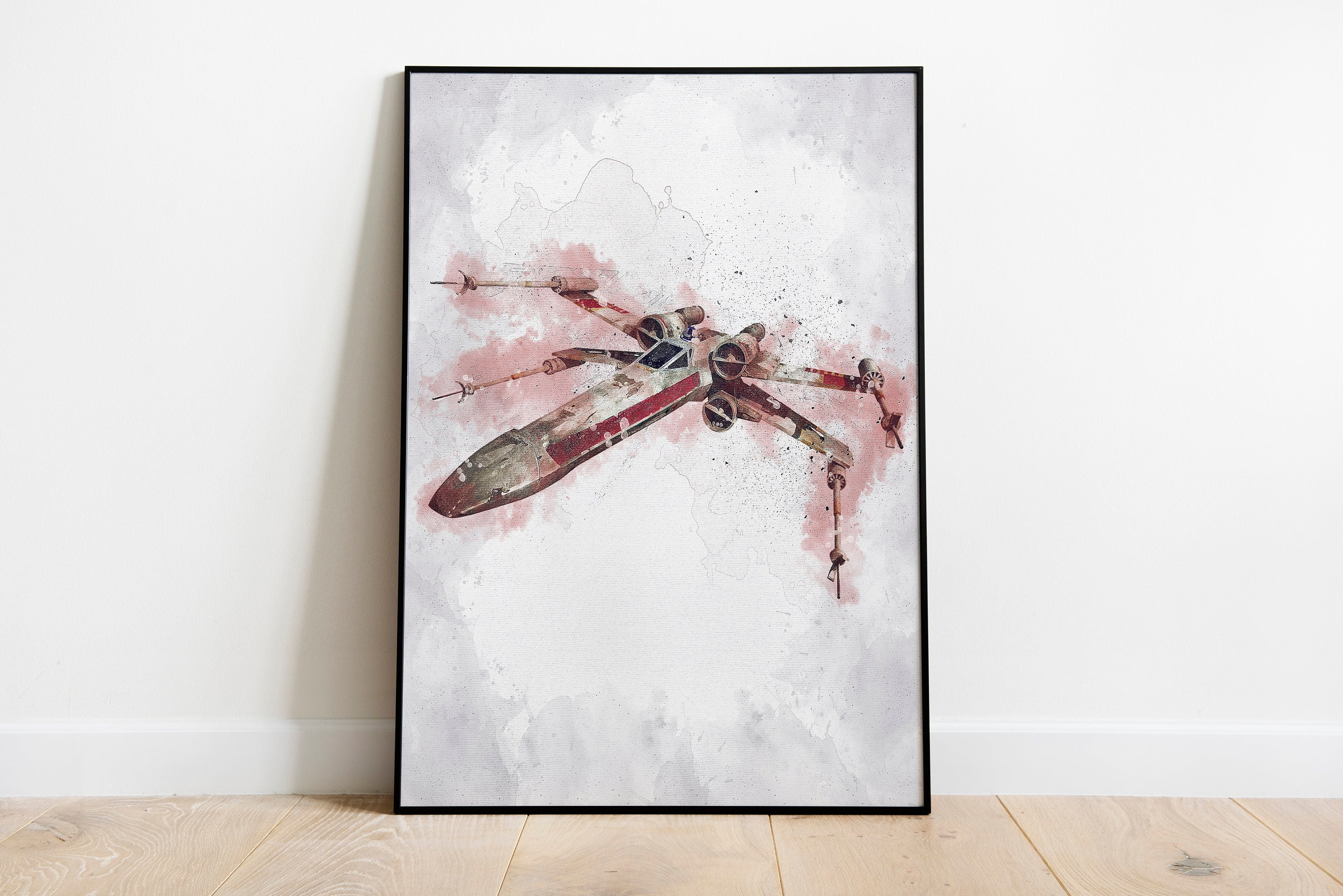 POSTER X-WING POSTER - Star Wars Poster - Star Wars Spaceship Poster ...