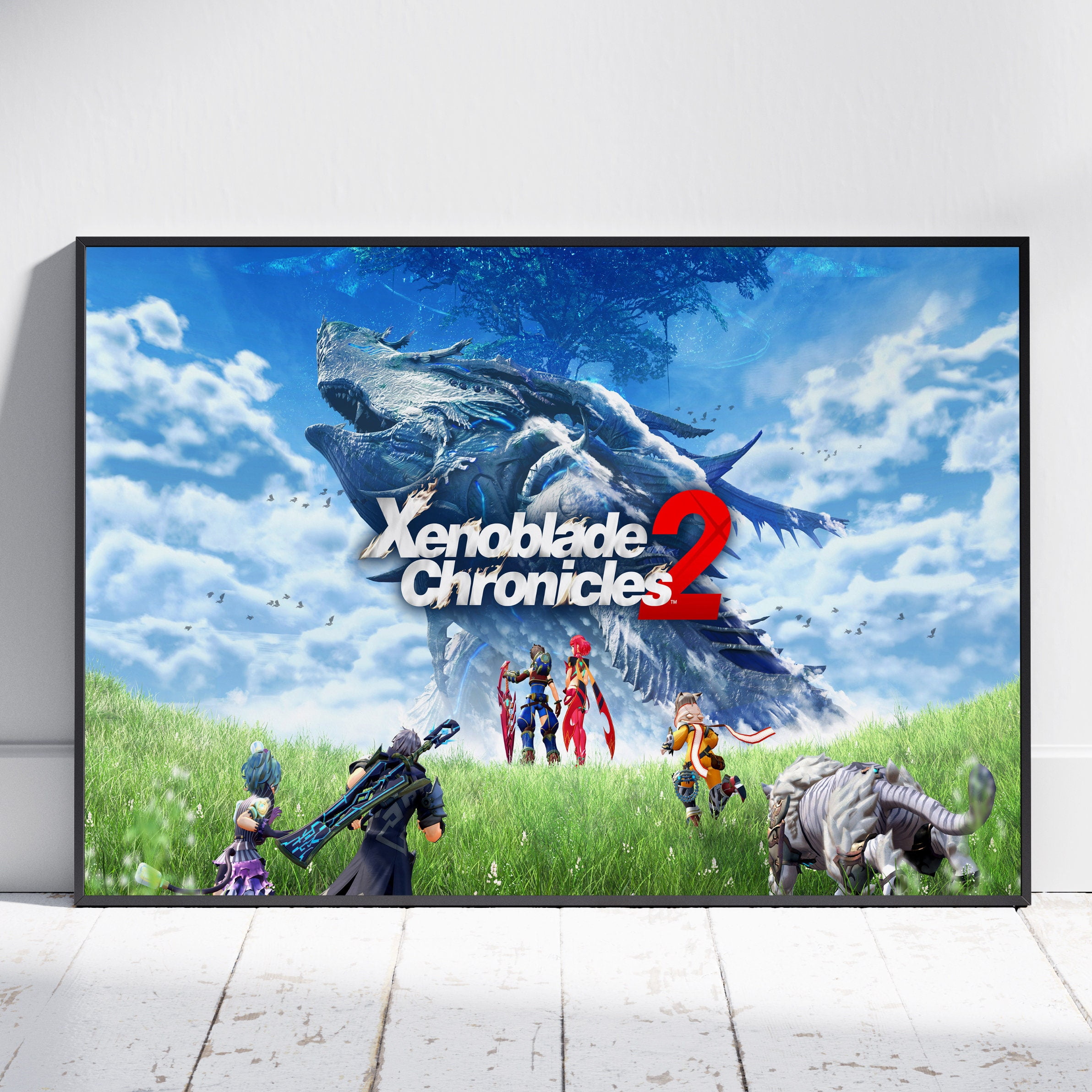 POSTER Xenoblade Chronicles Poster, Shulk Wall Art, Game Poster Gift ...