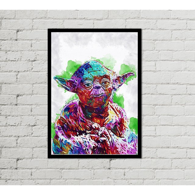 POSTER YODA - Yoda Poster - Yoda - Star Wars Poster - Print ...