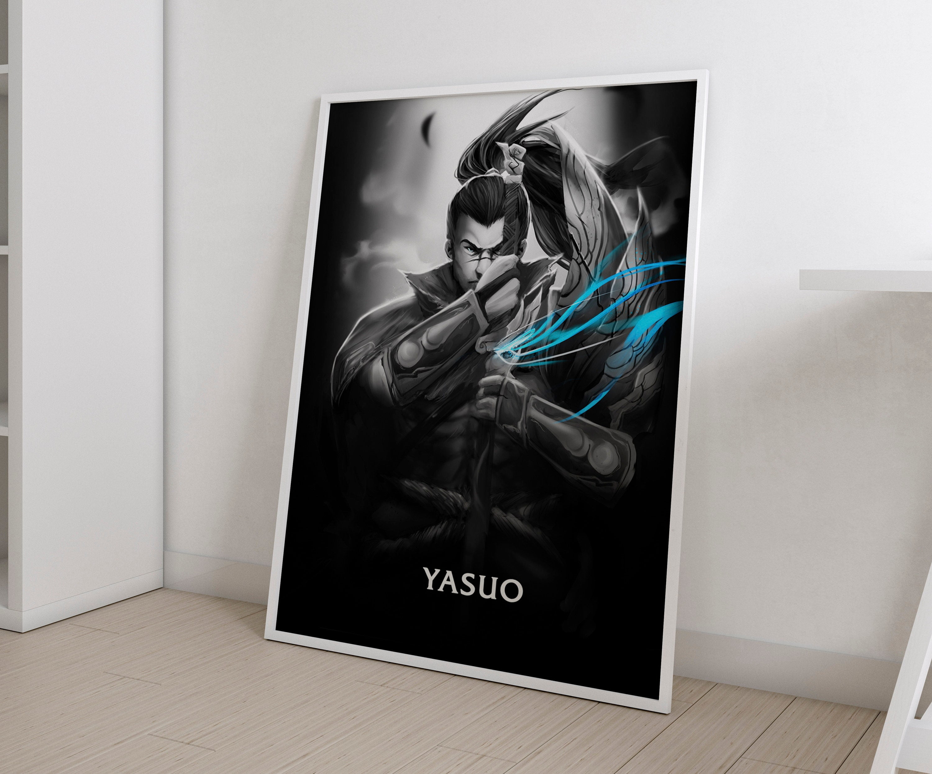POSTER Yasuo League of Legends League of Legends Poster the Unforgiven ...
