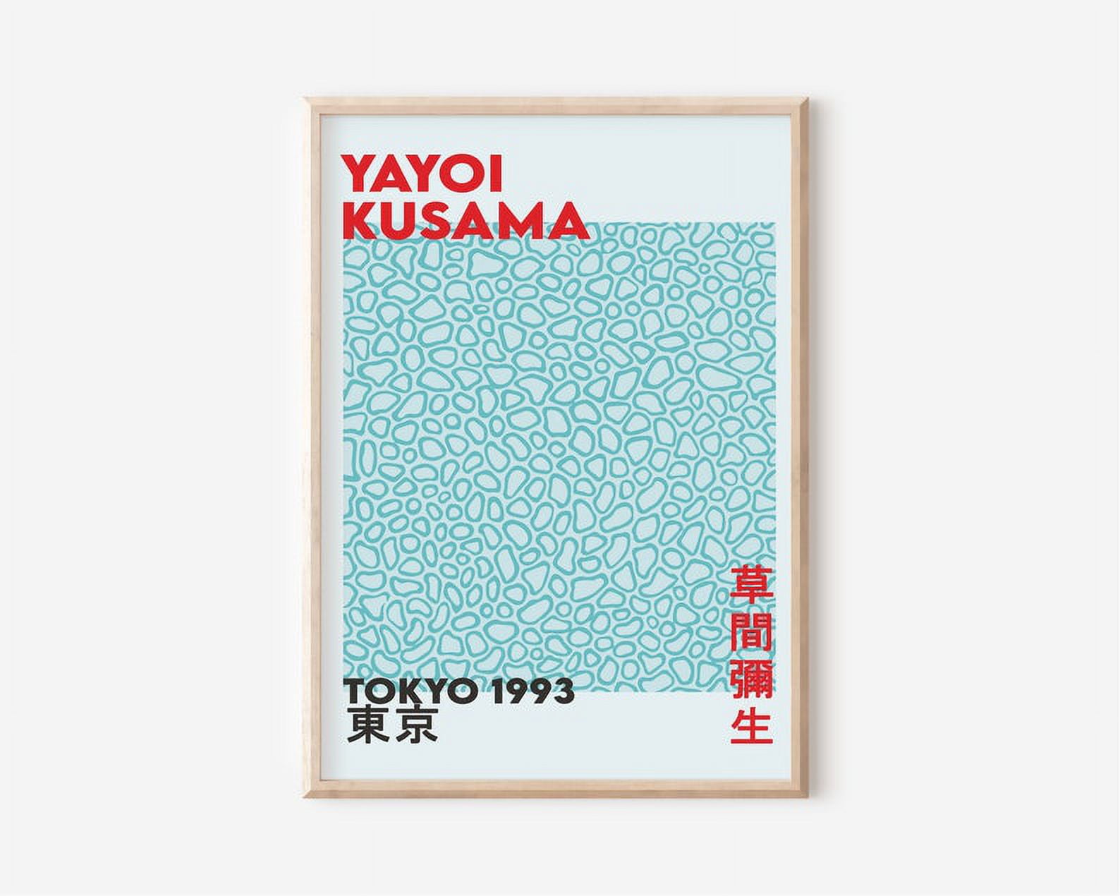 POSTER Yayoi Kusama Exhibition Poster, Kusama Poster, Yayoi Kusama ...
