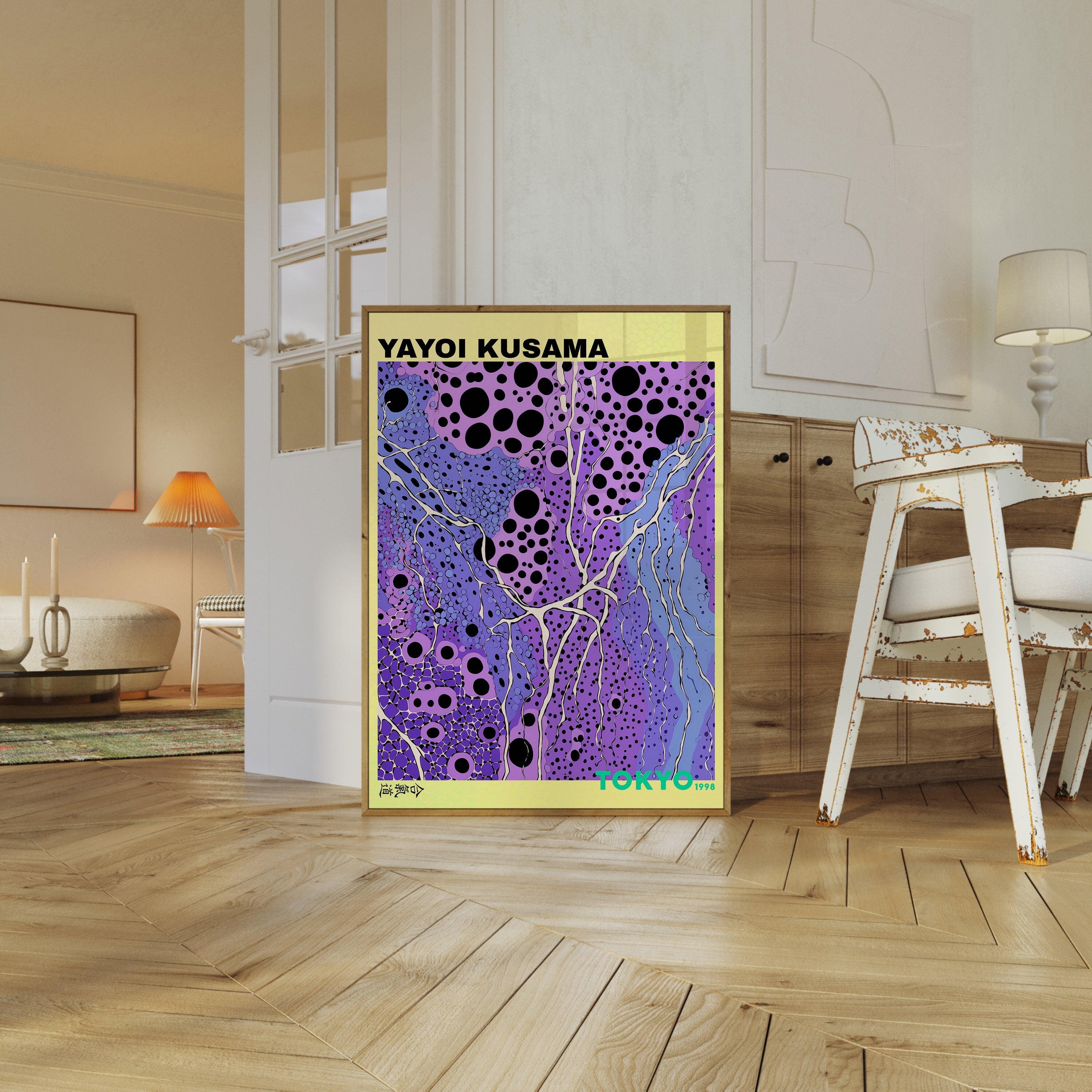 POSTER Yayoi Kusama Tokyo Poster Japanese Art, Yayoi Kusama Print ...