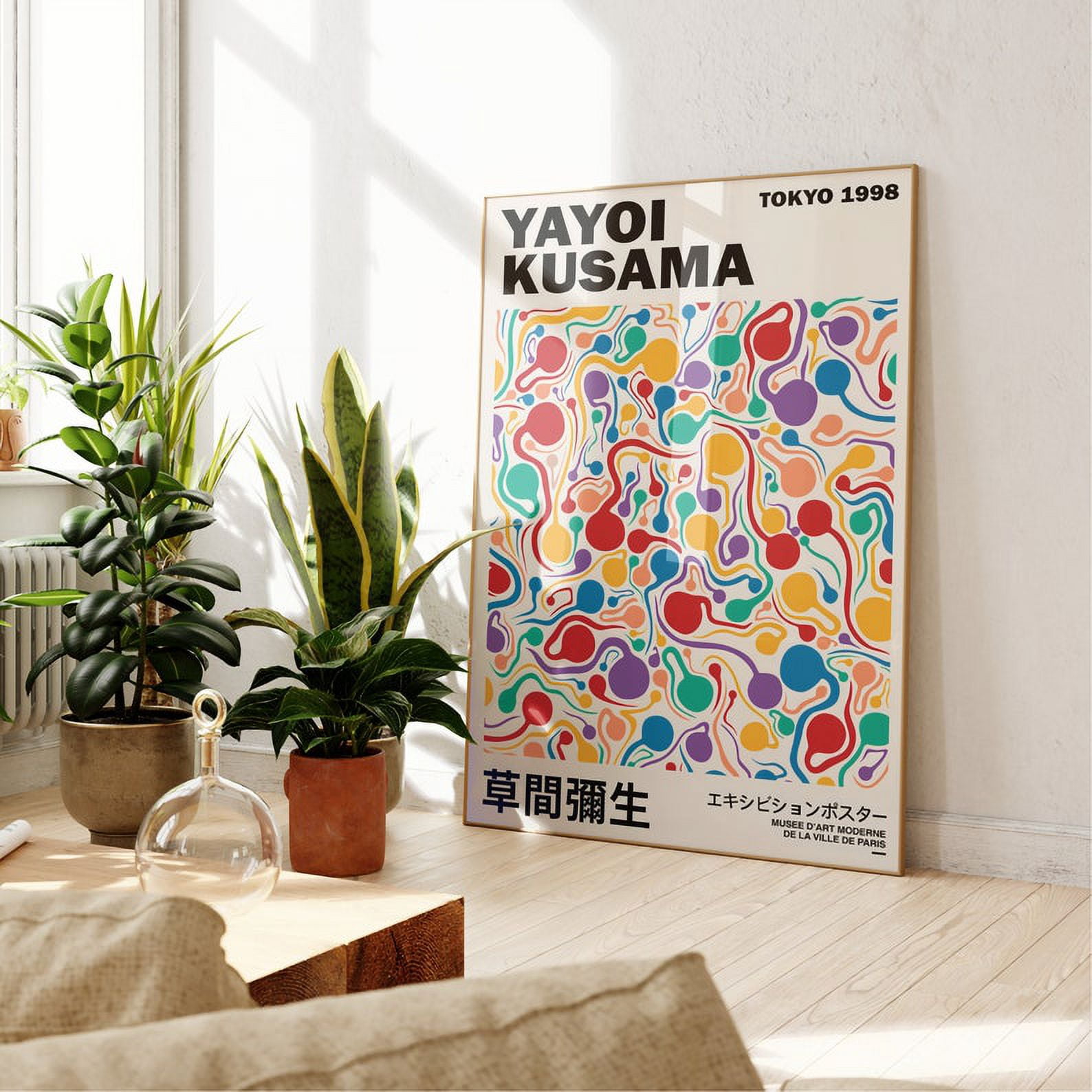 POSTER Yayoi Kusama, Yayoi Kusama poster, Yayoi Kusama print, Kusama ...