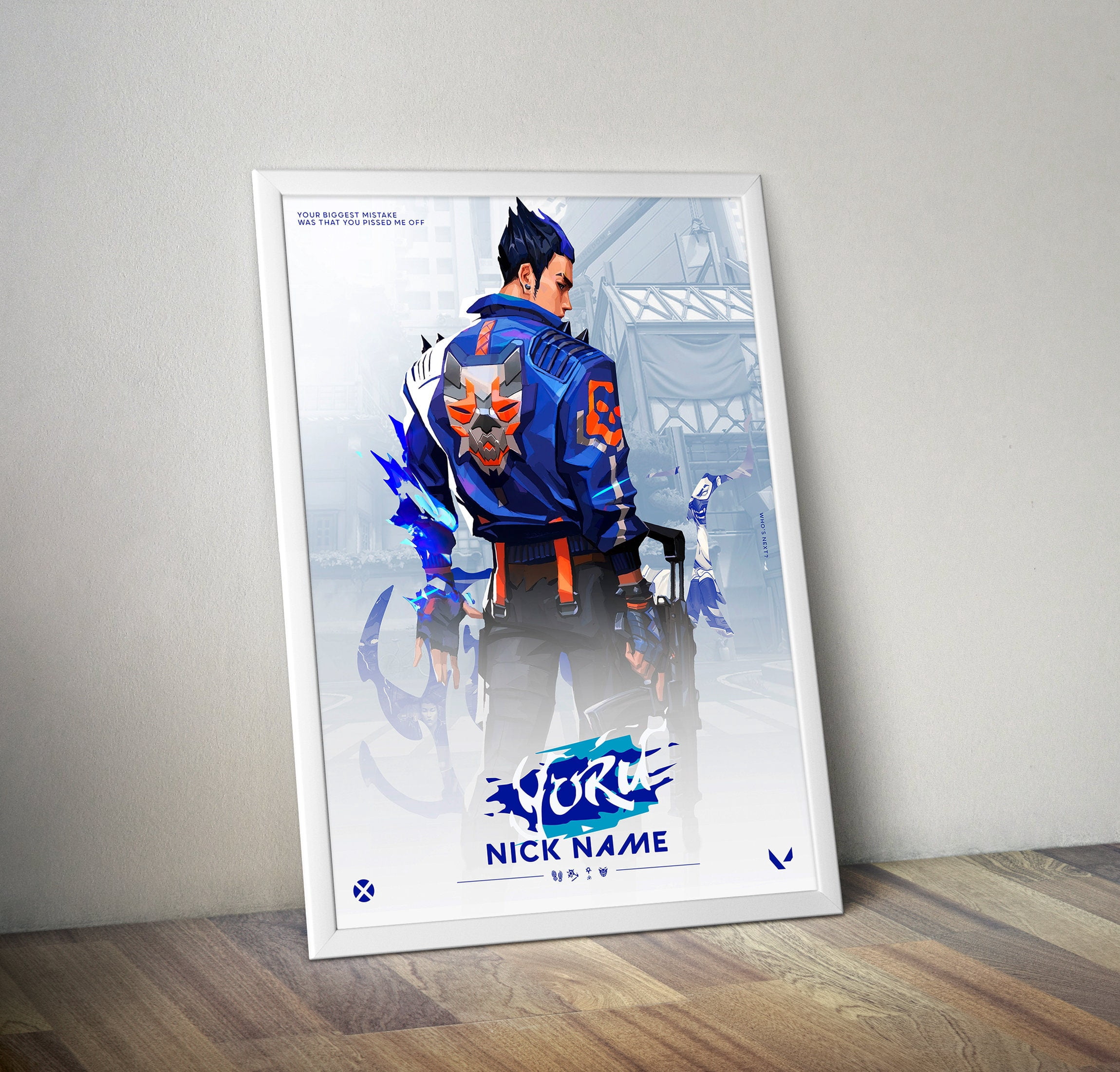 POSTER Yoru Valorant Valorant Poster Gaming Poster Gamer Room Decor ...