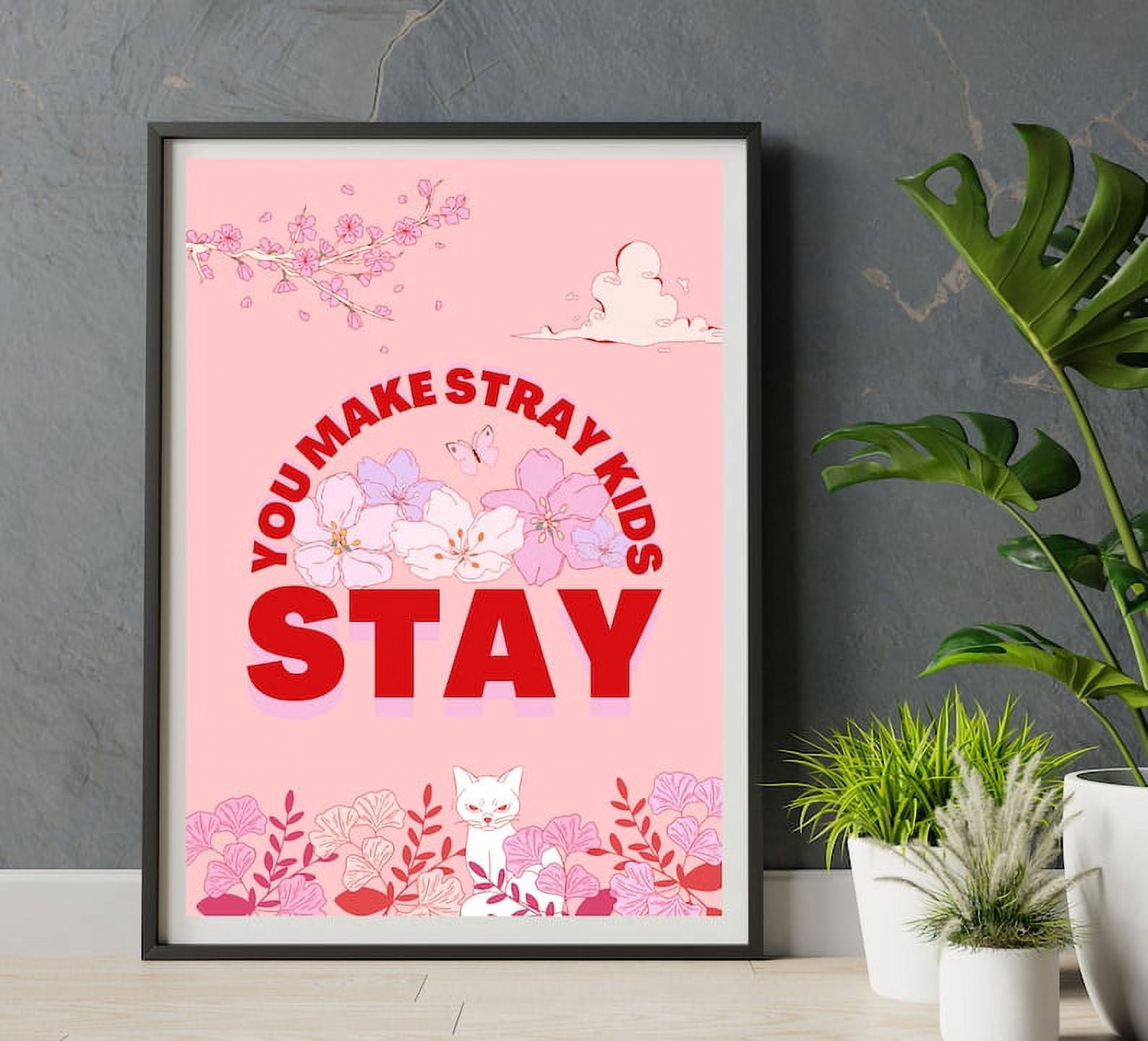 POSTER You Make Stray Kids Stay Art Print, SKZ Poster Poster, Lee Know ...