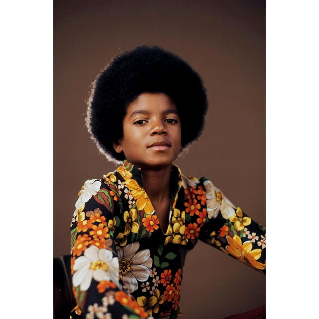 POSTER Young Michael Jackson King Of Pop Musician Dancer Wall Art Home ...