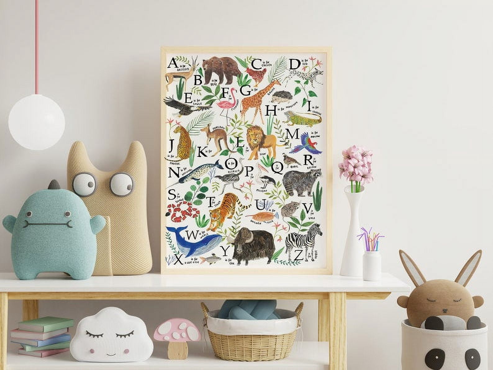 POSTER Zoo Alphabet Poster | Kindergarten Poster | Preschool ...