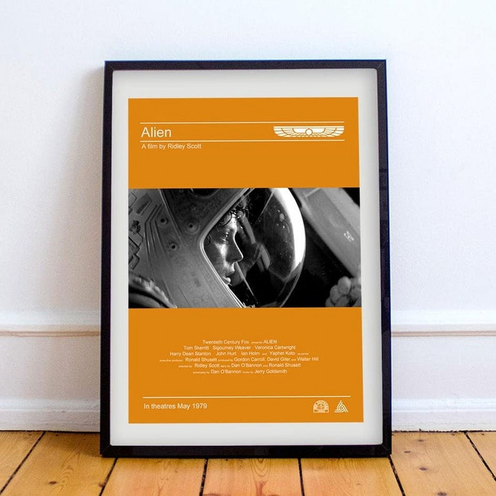 POSTER alien 1979 movie film poster print ridley scott aliens 1986 ...