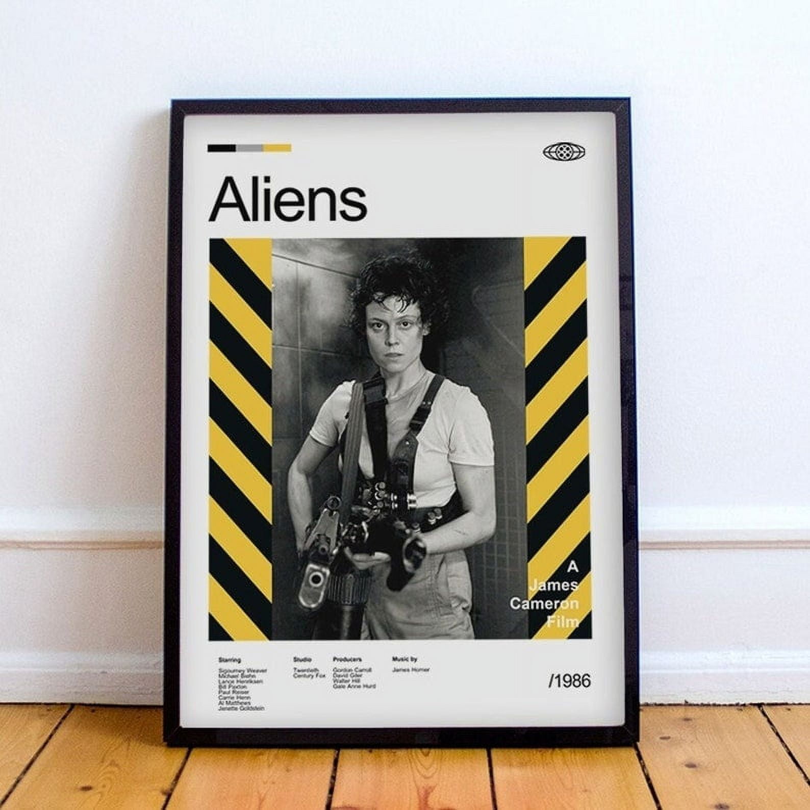 POSTER aliens 1986 movie film poster print james cameron alien 1979 ...