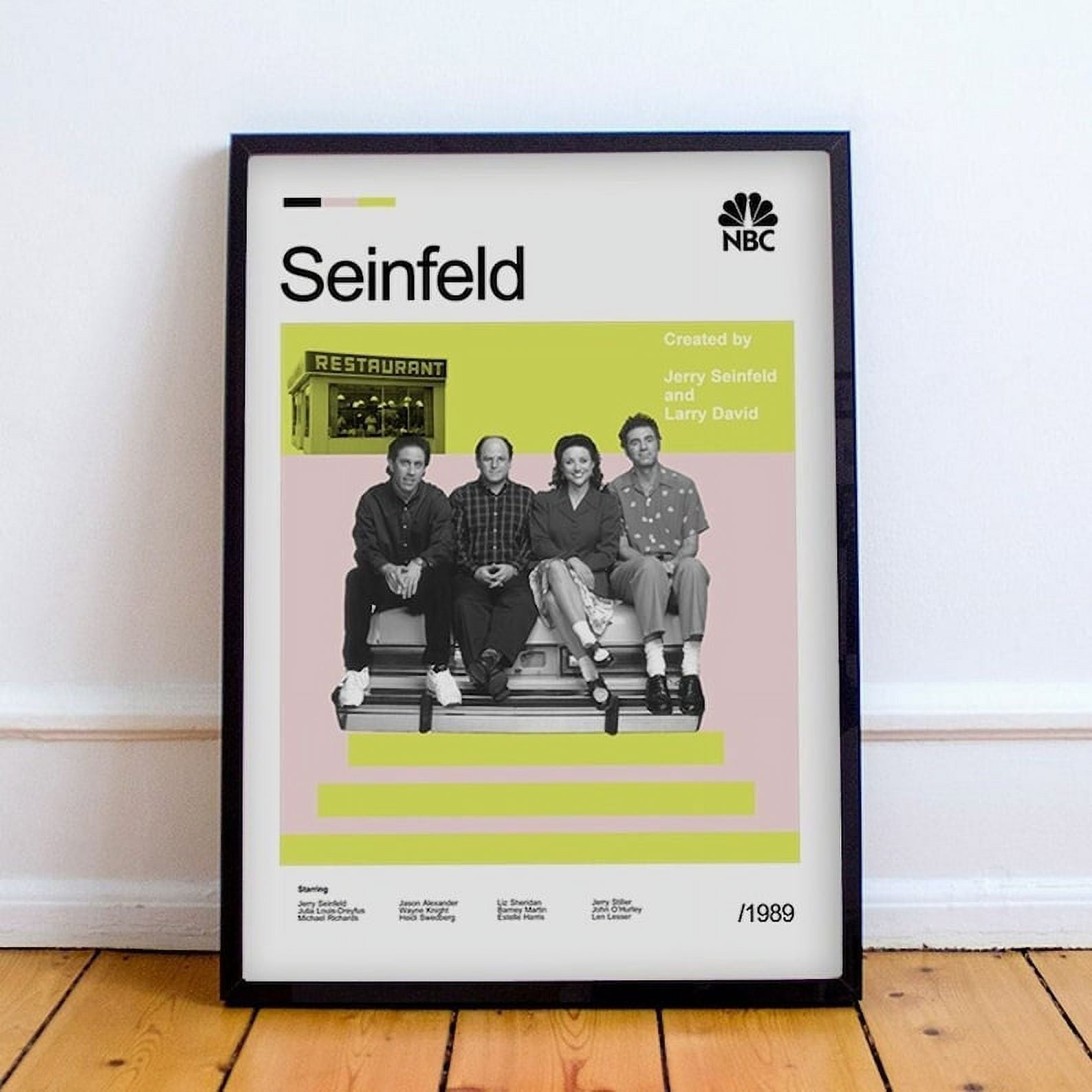 POSTER jerry seinfeld larry david curb your enthusiasm poster art print ...