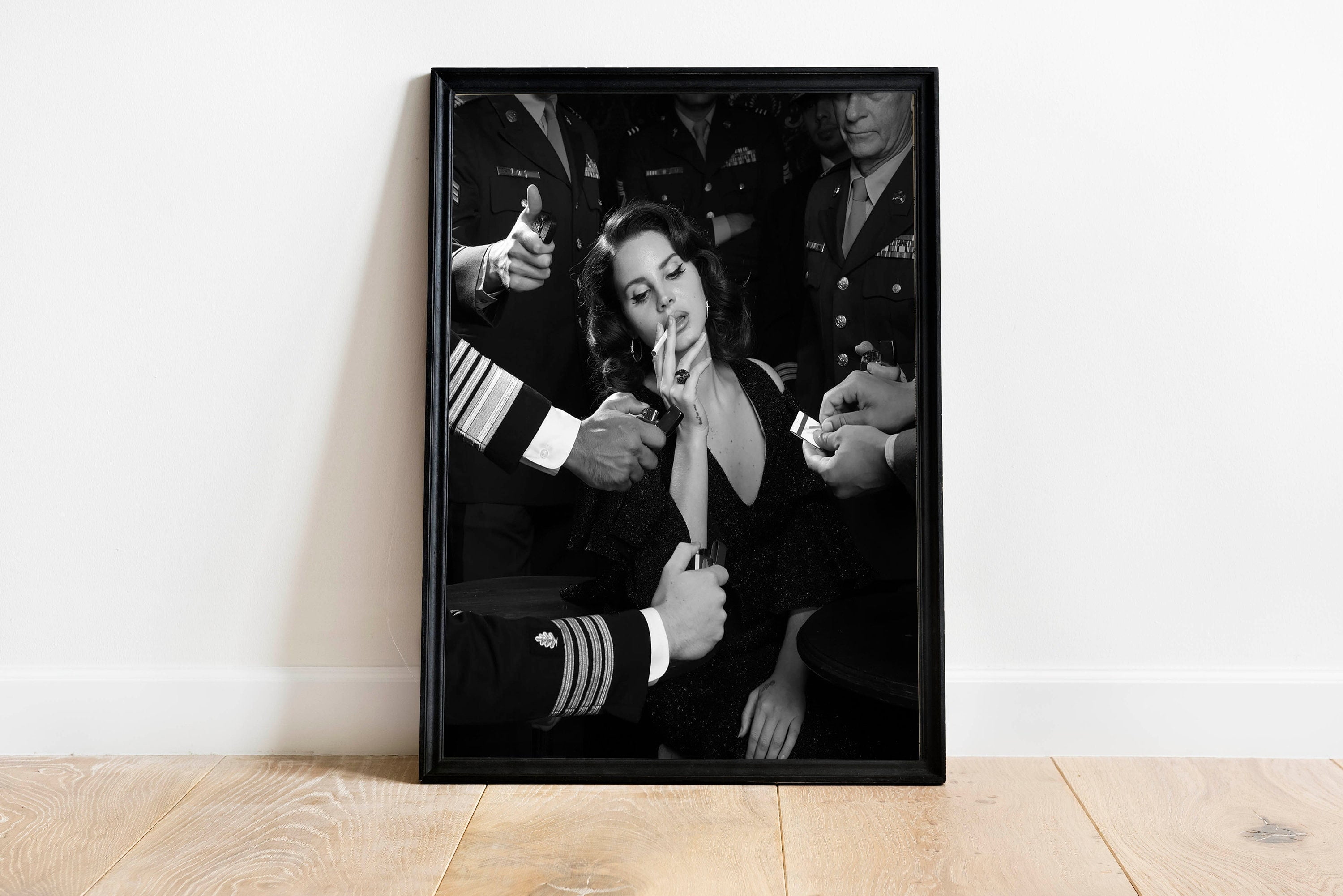 POSTER lana del rey poster , black and white poster, lana del rey ...